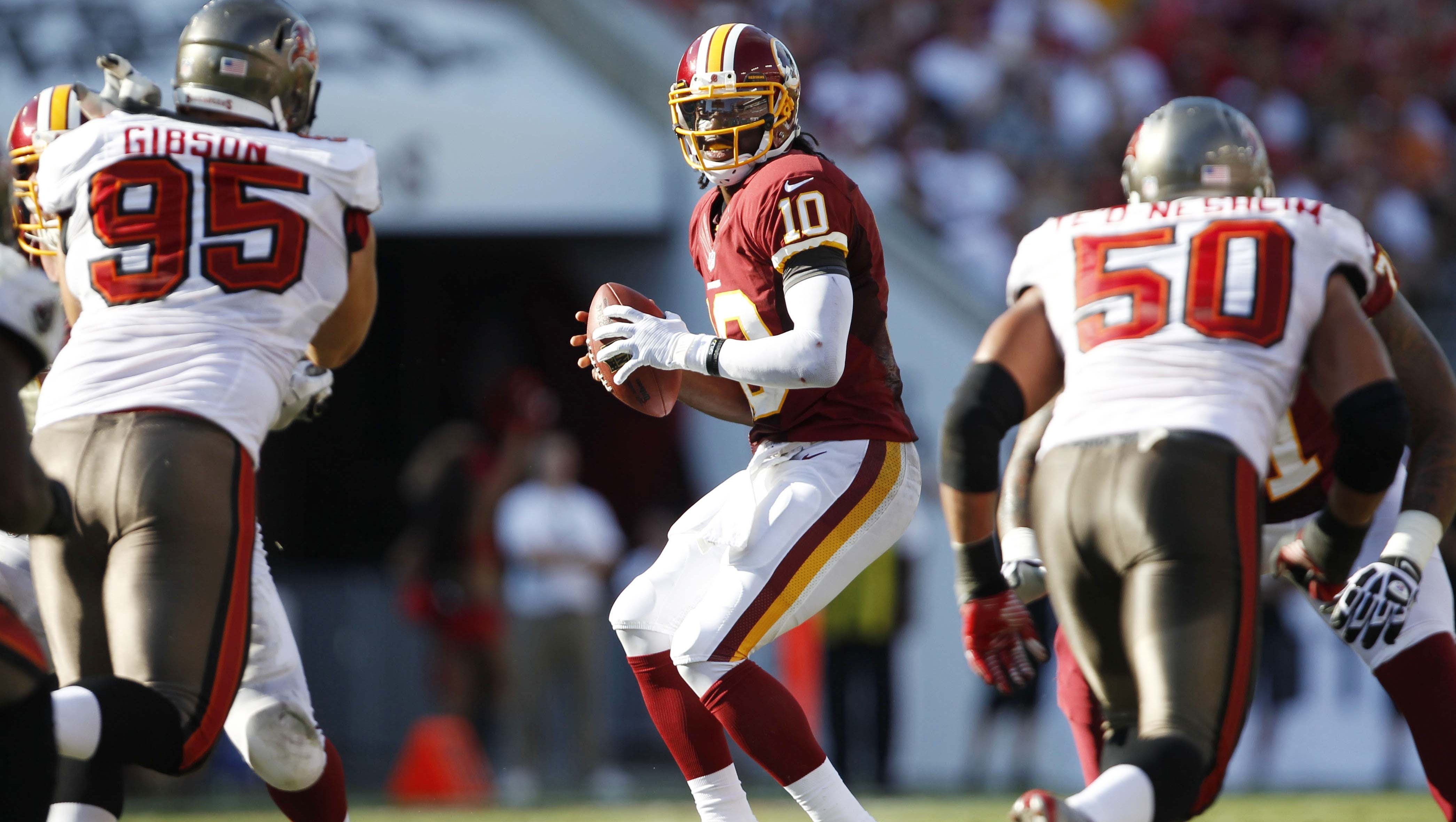 RGIII's maturation continues in Redskins' win over Bucs