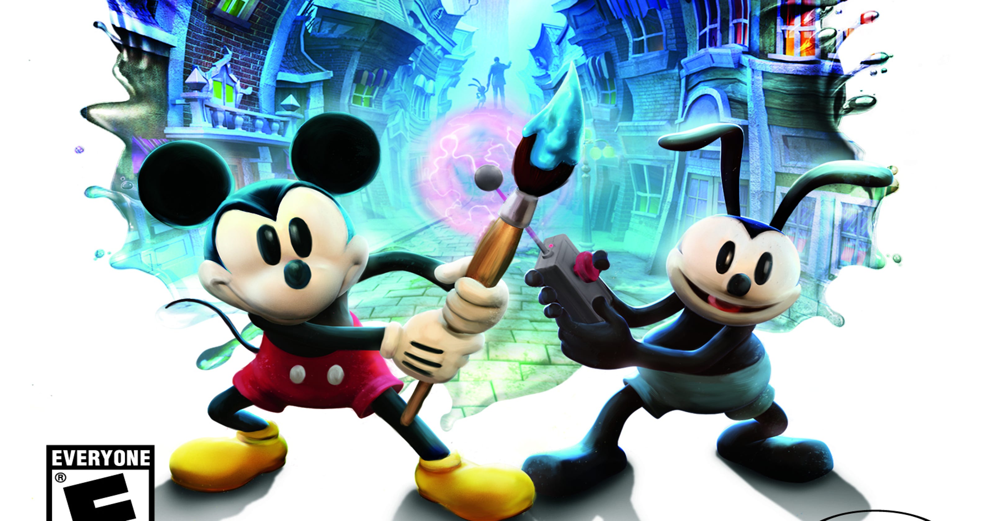 Mickey Mouse wields magical brush with middling success