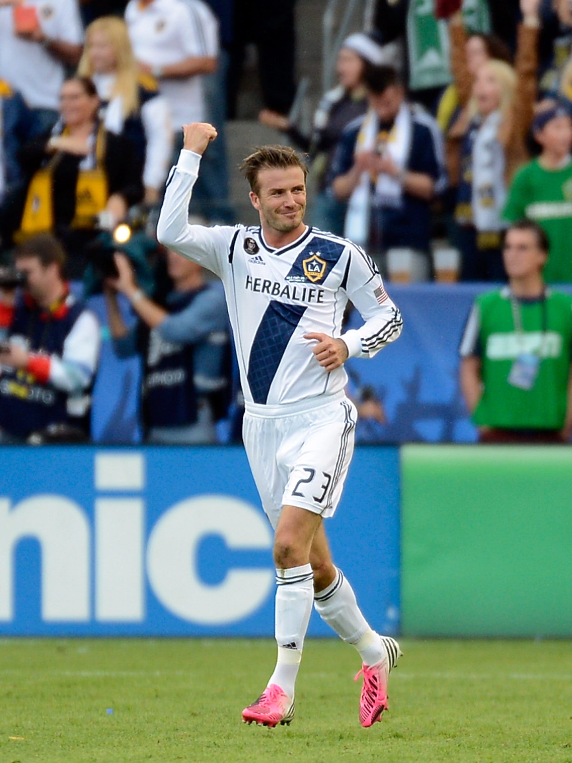 Beckham ends MLS career on high note with second title in a row