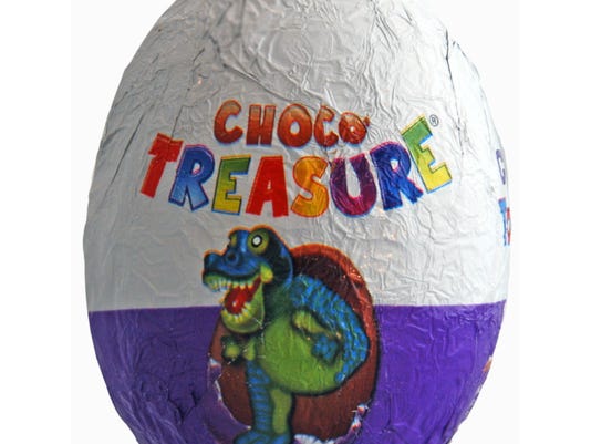 Maker of candy with toy inside says it's safe