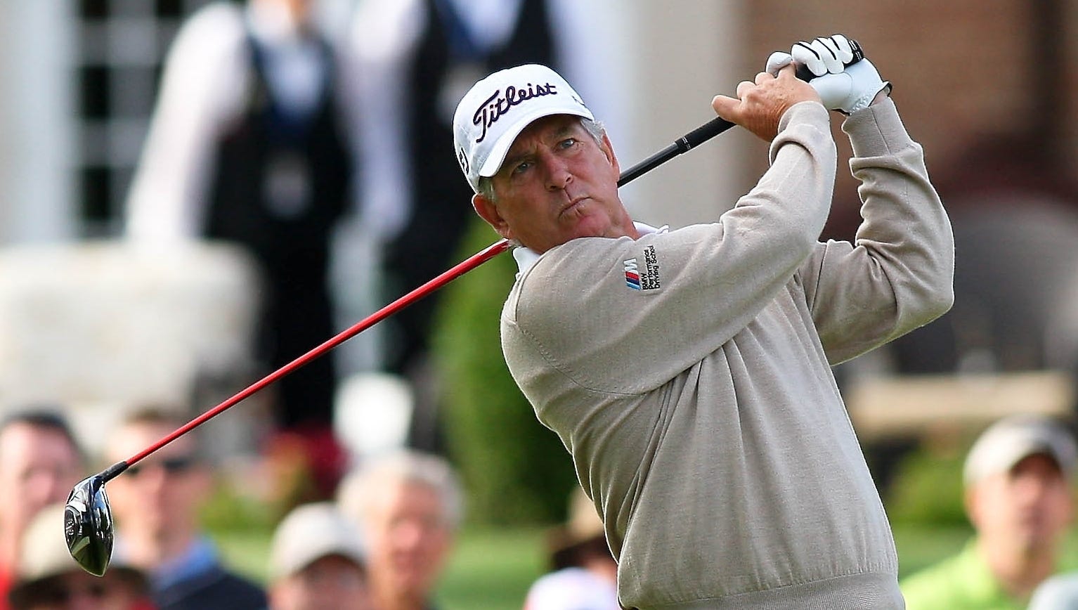 Jay Haas, Duffy Waldorf top Senior PGA leaderboard