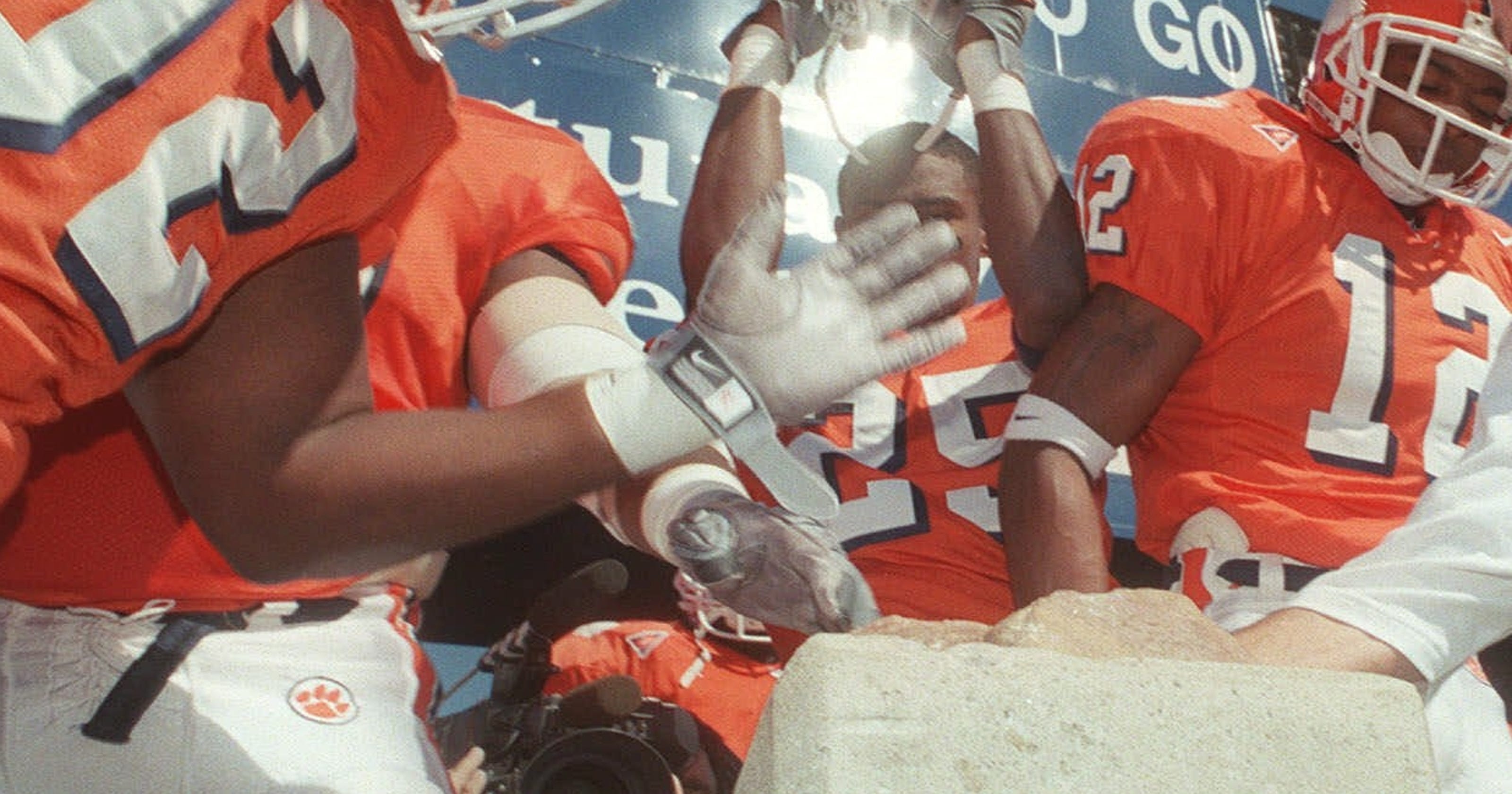 Howard's Rock at Clemson vandalized