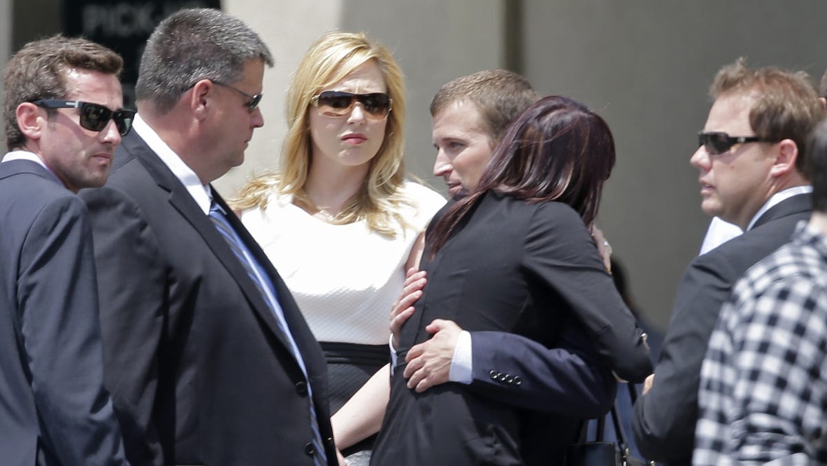 Funeral For Nascar Driver Jason Leffler