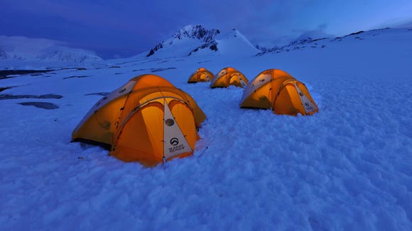 Antarctica cruise adds camping option