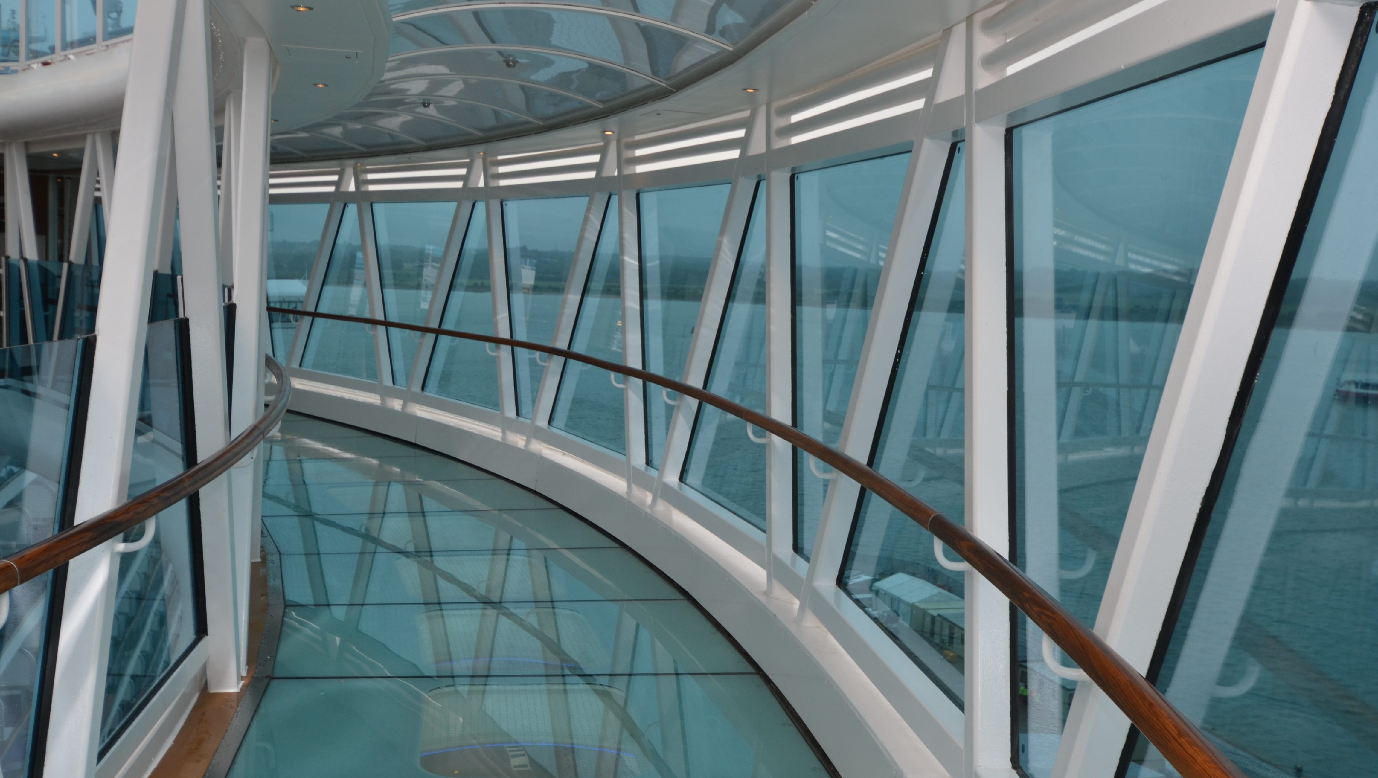 First look: Royal Princess' glass-bottomed SeaWalk