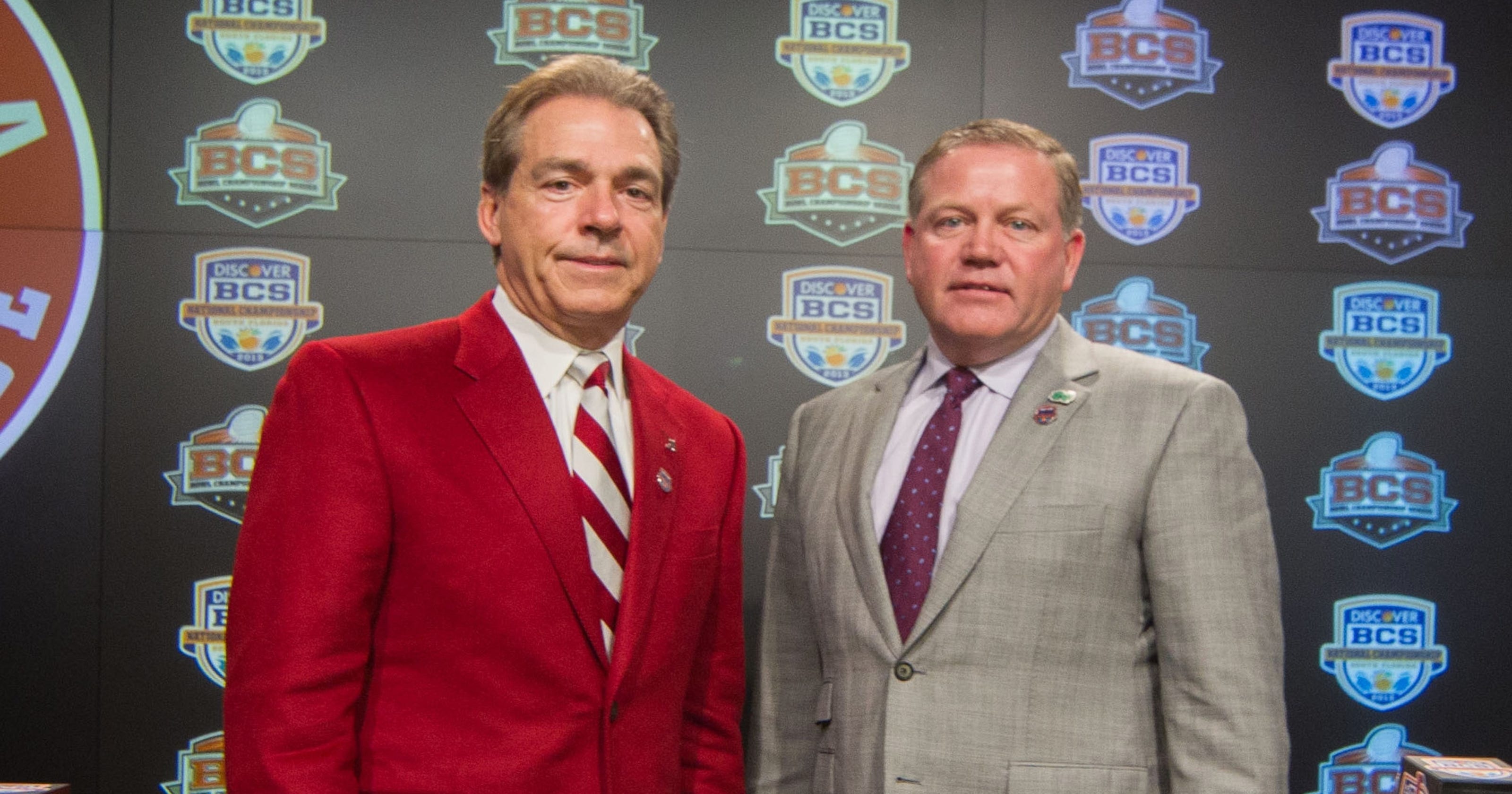 'Bama and Notre Dame are unbeatable, if you're going by the numbers