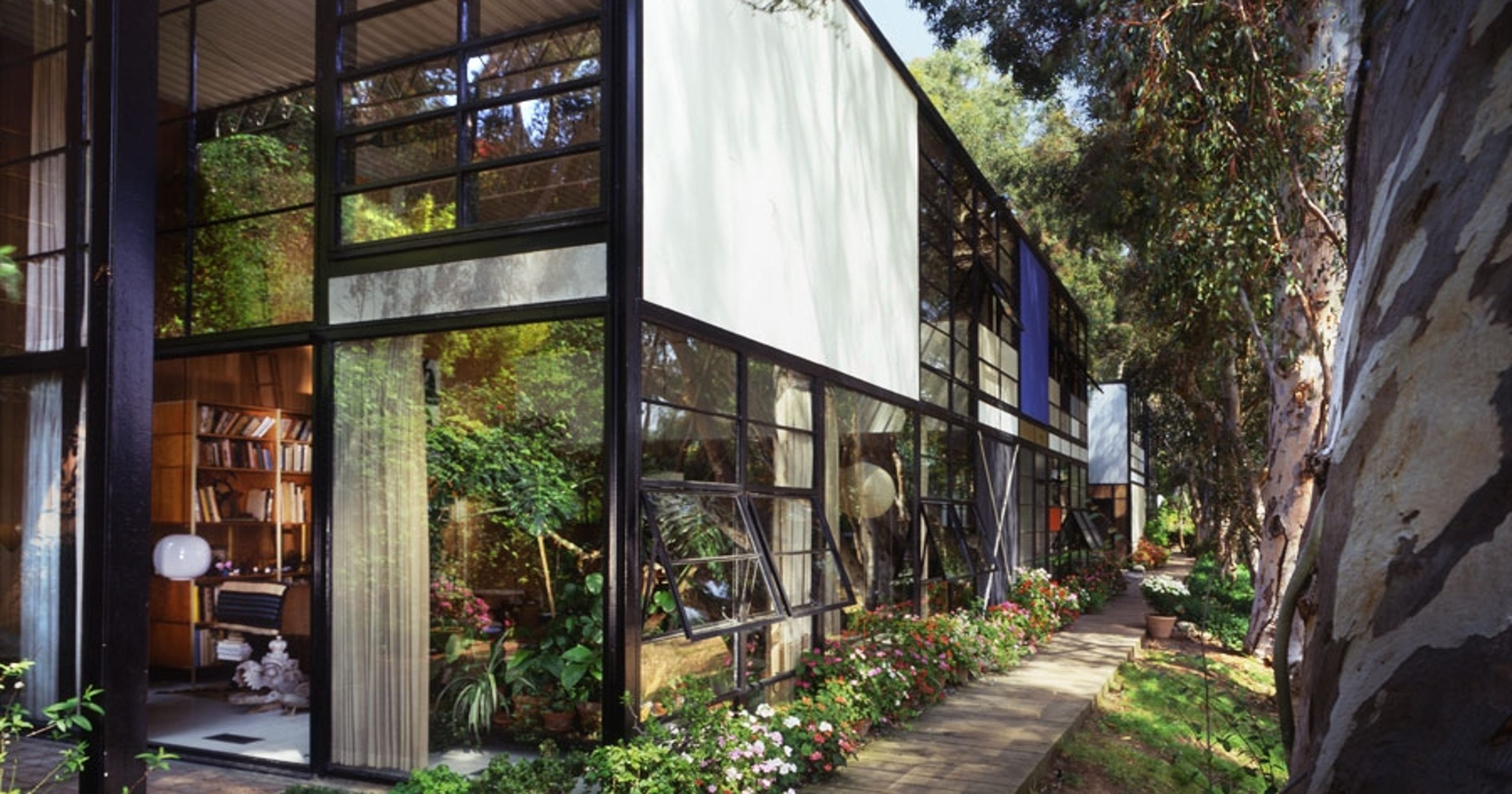Help restore the Eames House, score some cool art