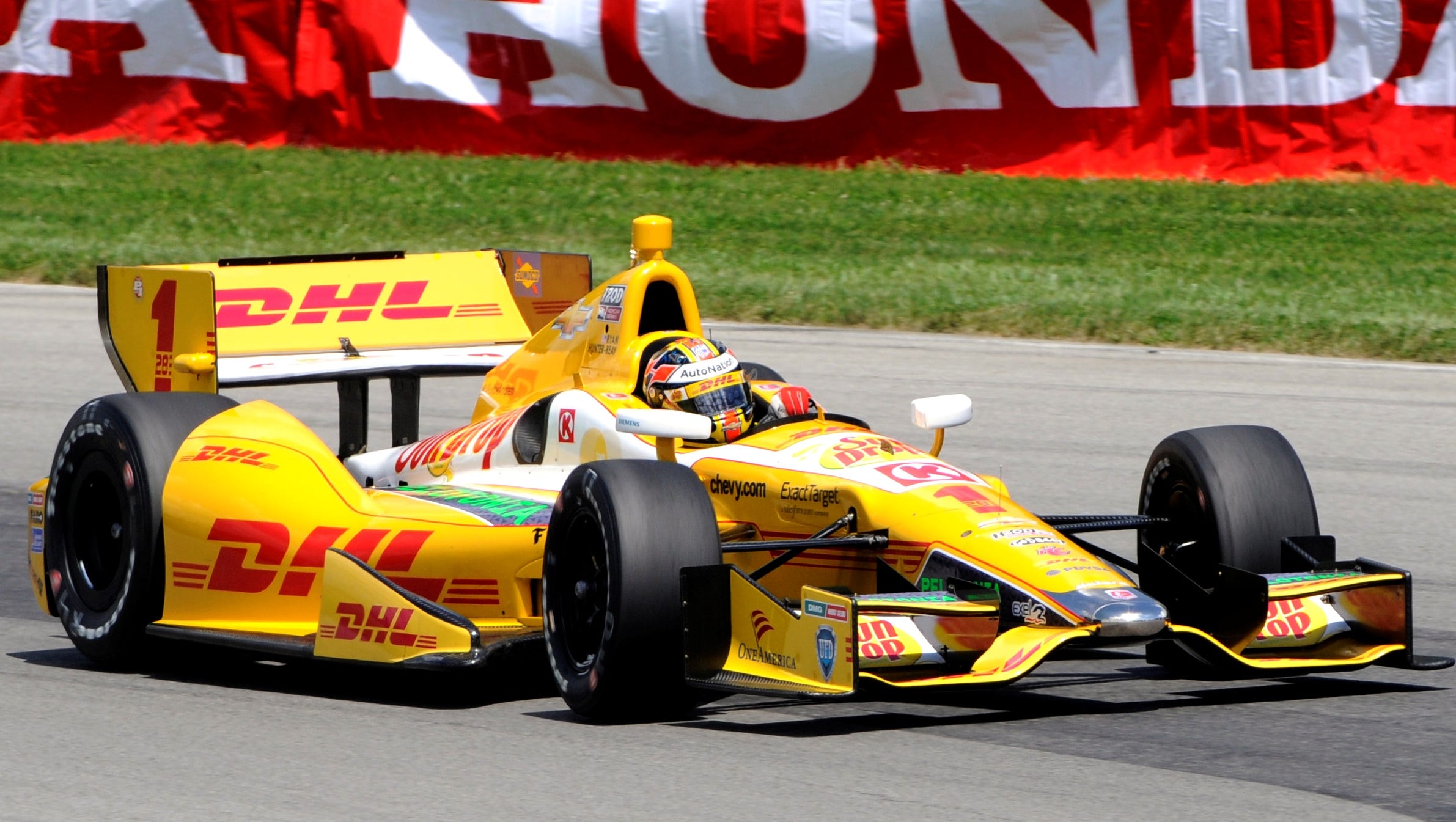 Hunter-Reay to start from pole for third time in 2013