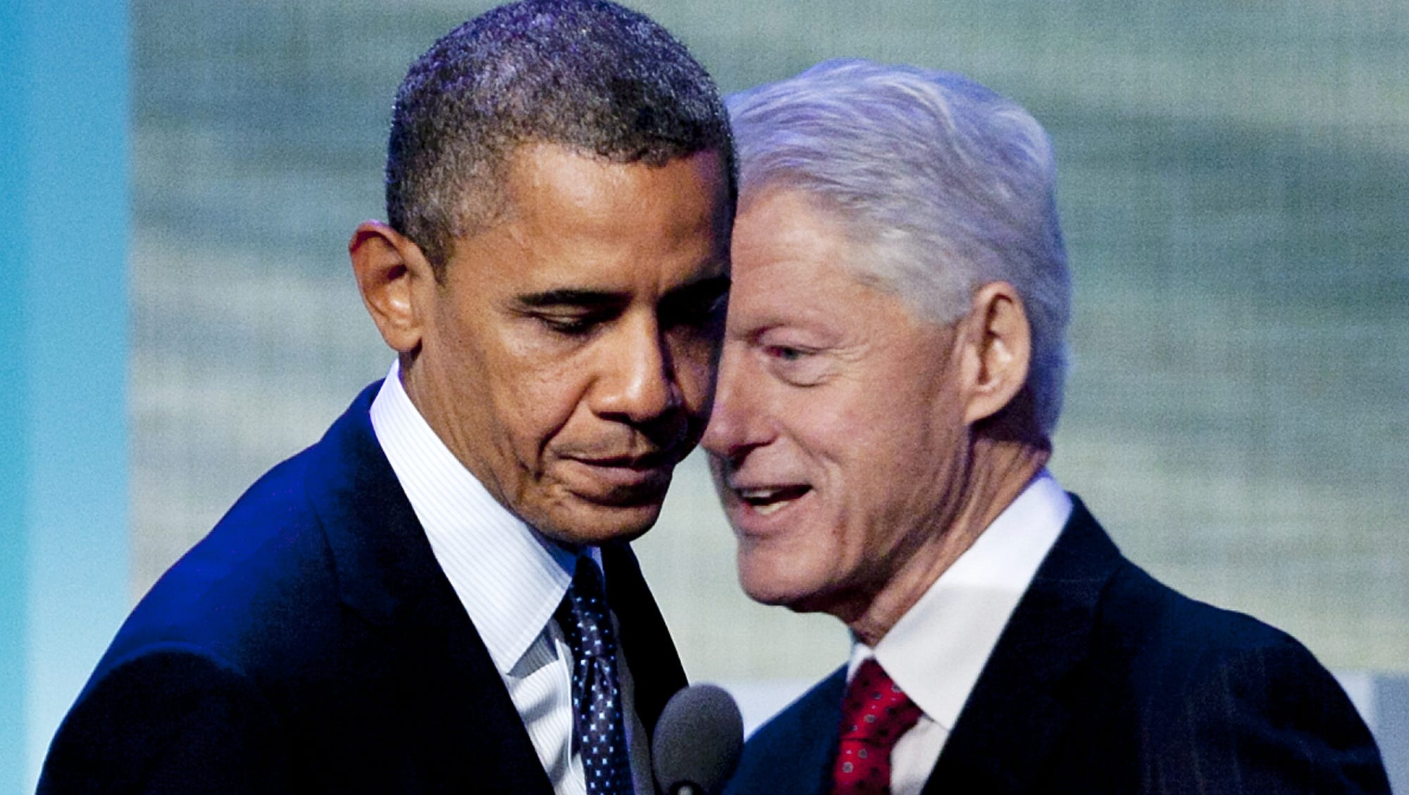 Obama's new running mate seems to be Bill Clinton