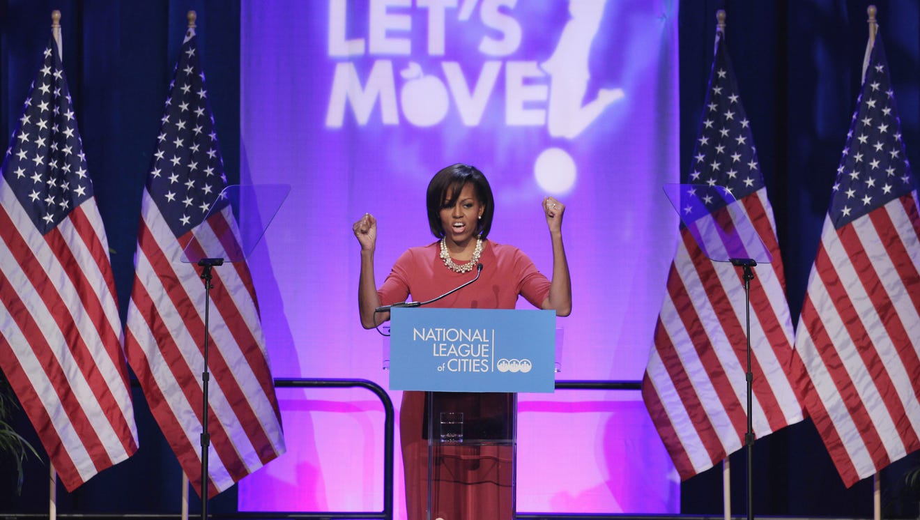 Michelle Obama Promotes Anniversary Of Lets Move