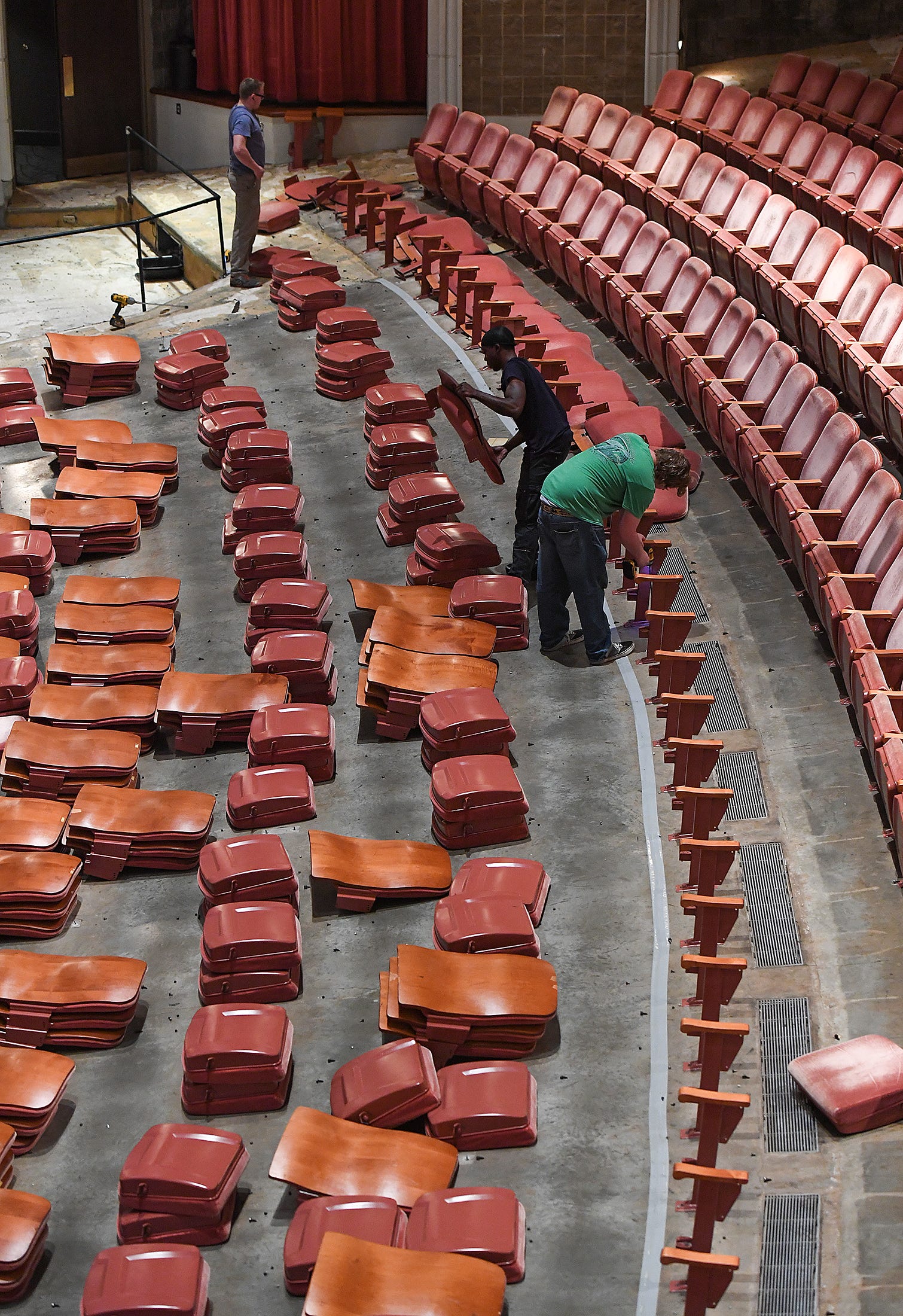 Peace Center Concert Hall getting new seats after nearly 28 years