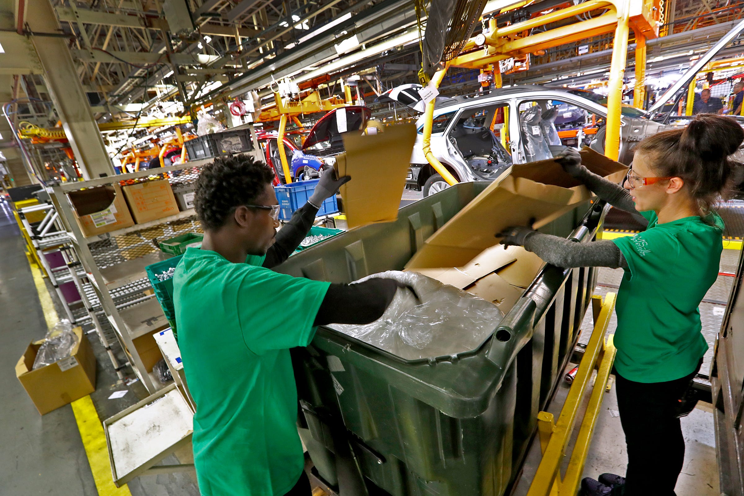 You send more trash to the landfill than this Indiana Subaru plant