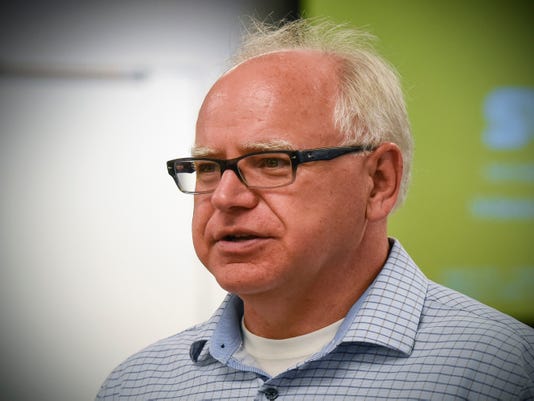 New era as Walz takes oath of office today