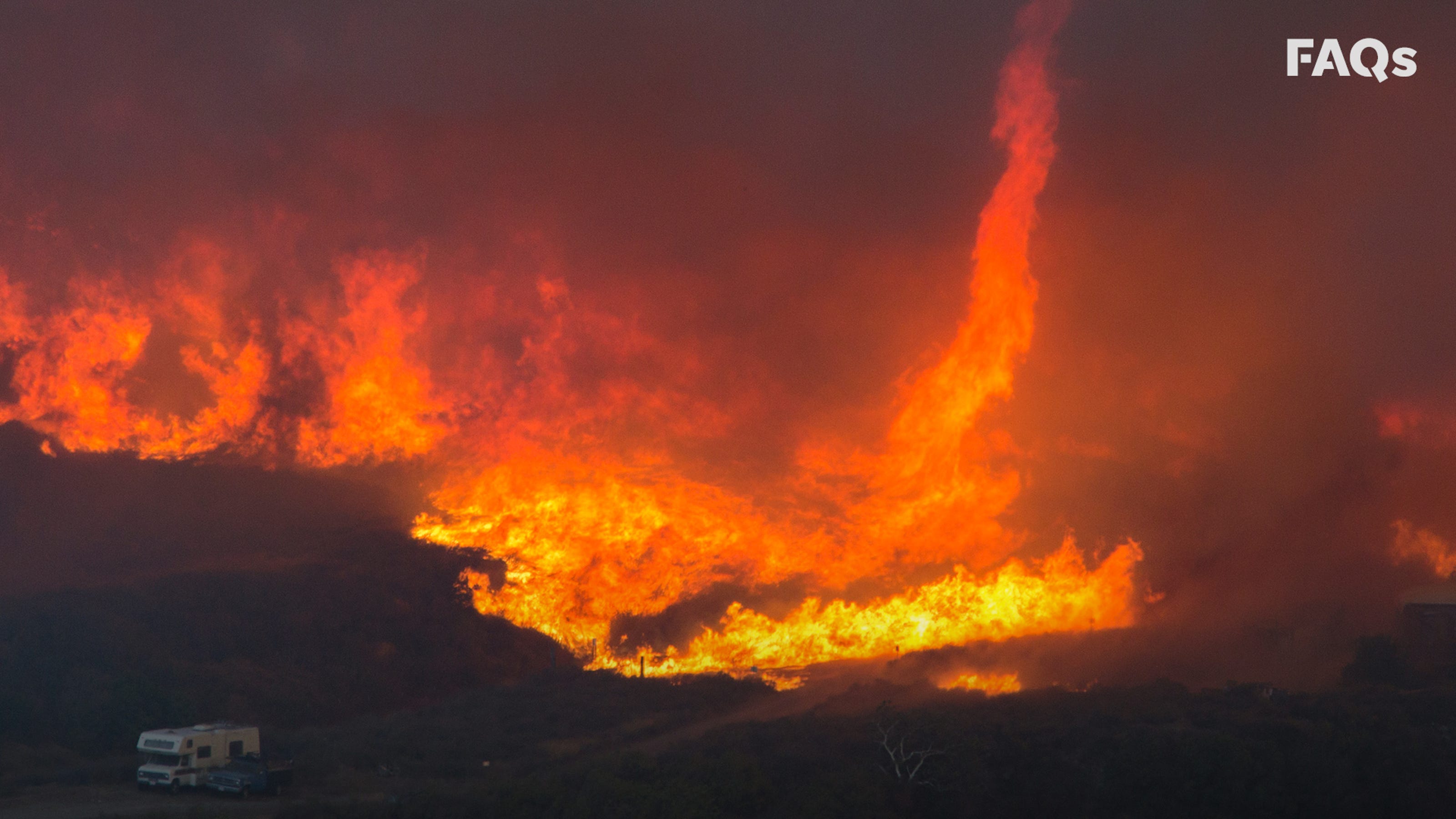 Firenado: Flaming vortex of destruction