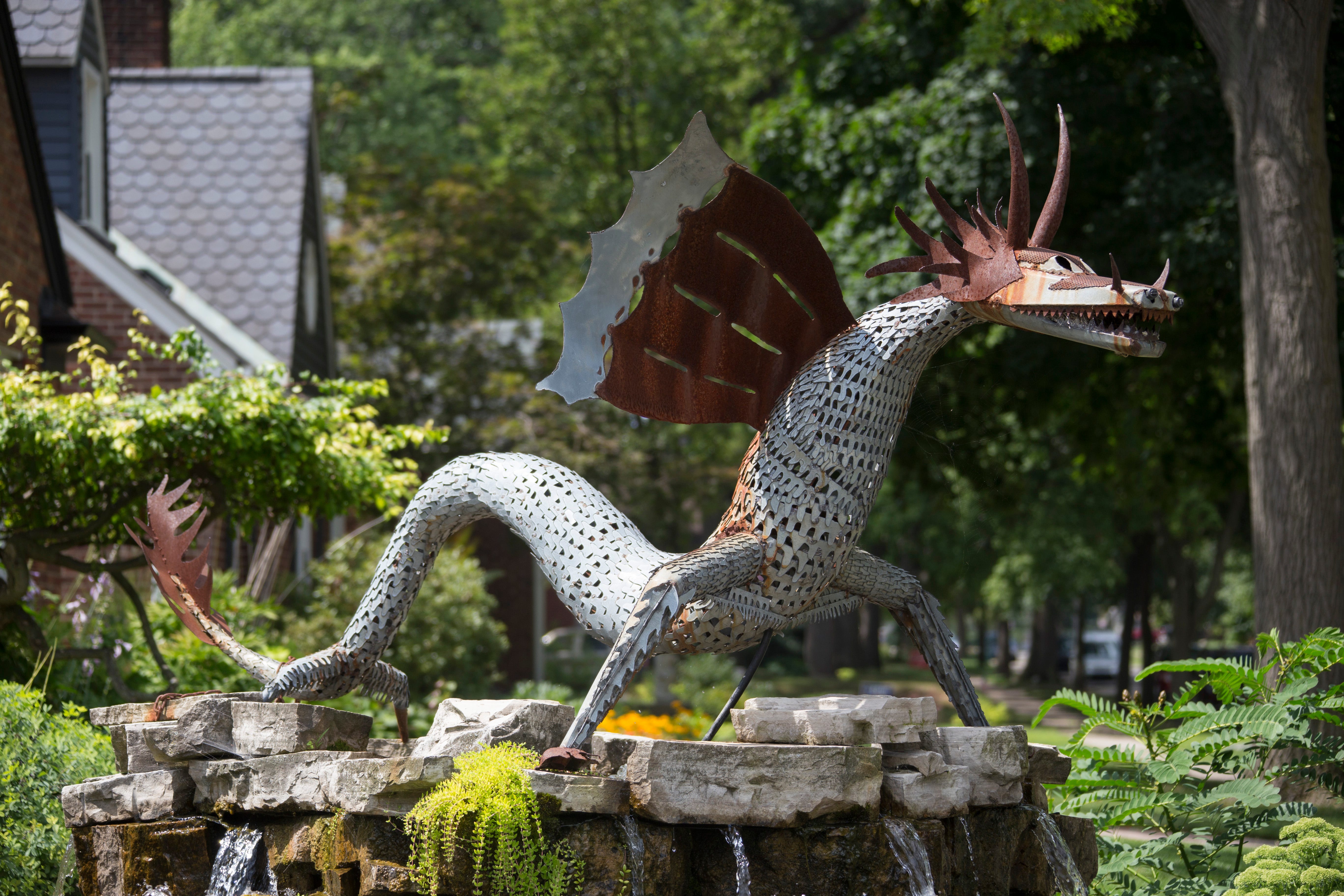 5 fun and funky yards with lawn art to see in Oakland County