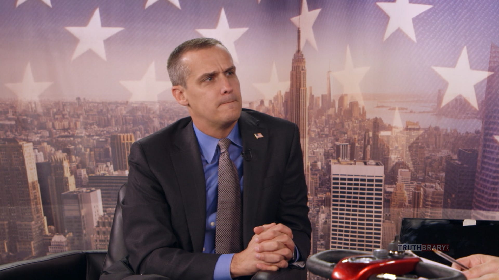 Sacha Baron Cohen, Corey Lewandowski talk racism, Charlottesville