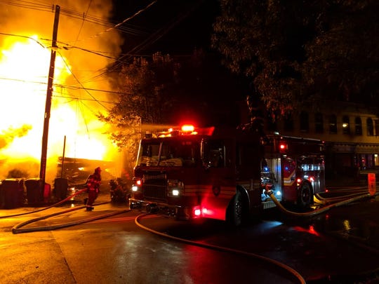 Frenchtown fire, caused by truck accident, destroys Galasso’s Pizzeria ...