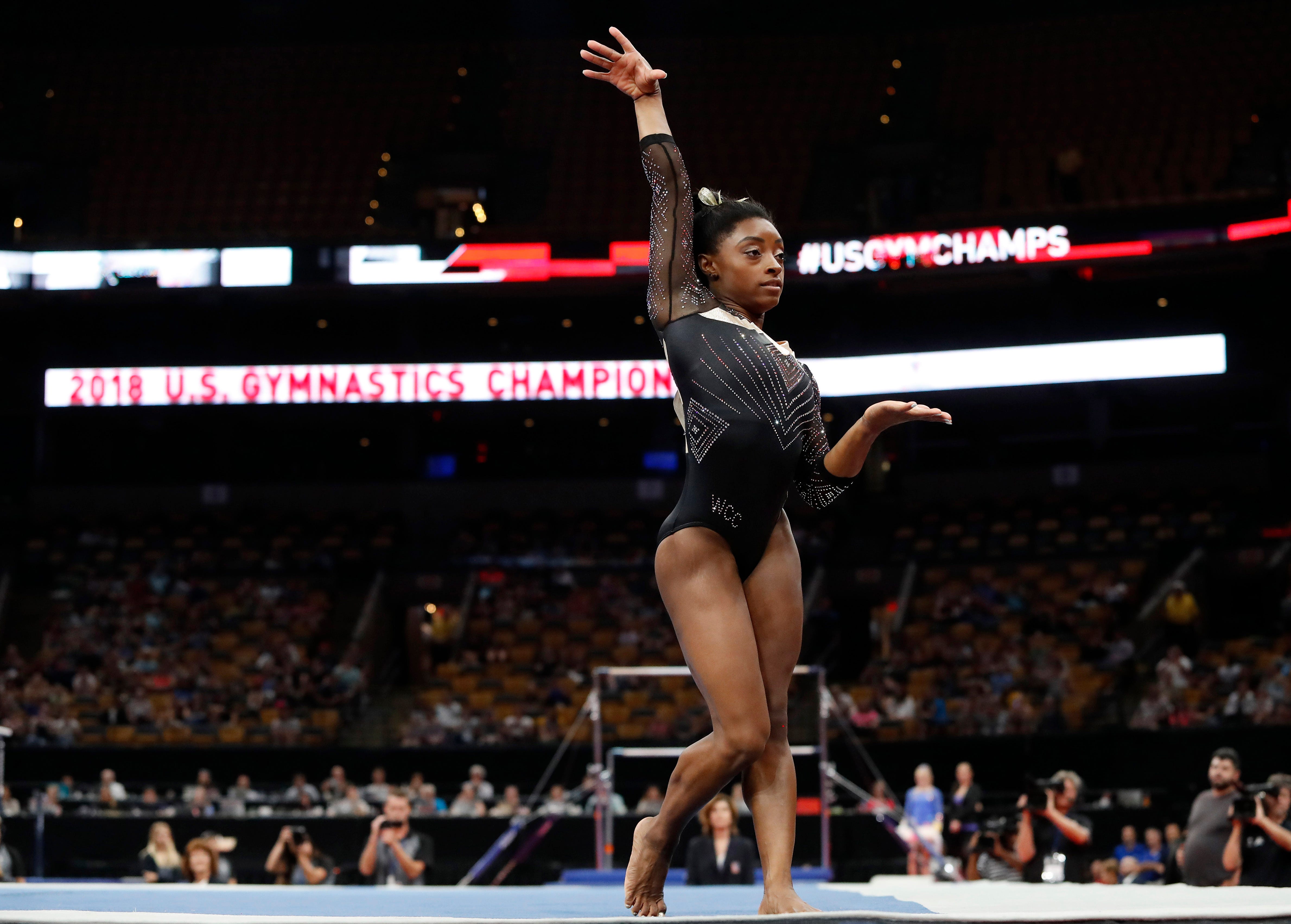 Simone Biles Floor Exercise 2018 Us Gymnastics