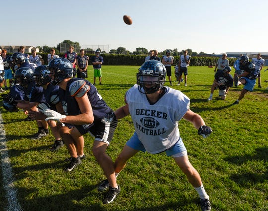 Becker has college prospects, tough sub-district