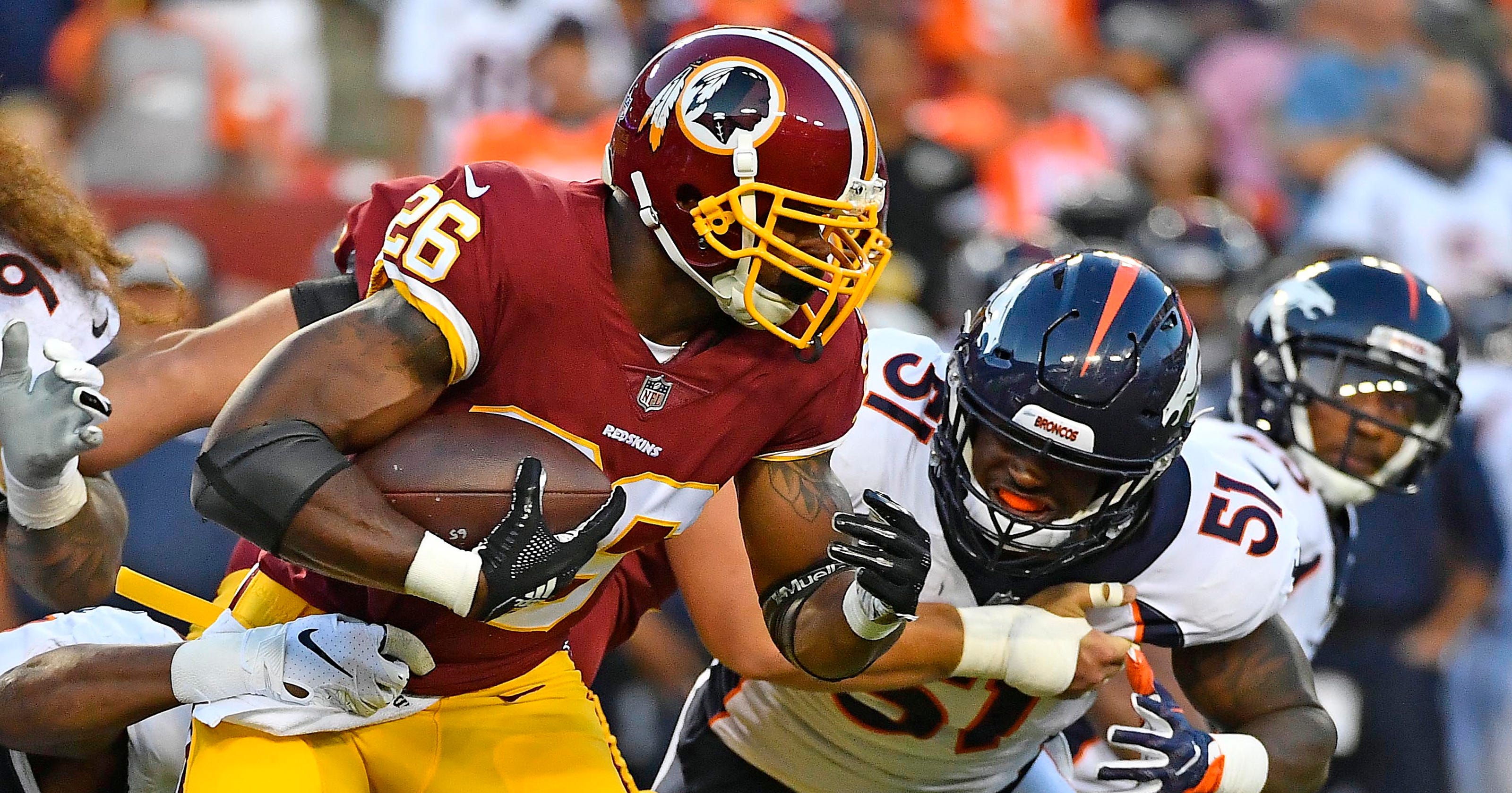 Redskins: Adrian Peterson aces first test in preseason debut
