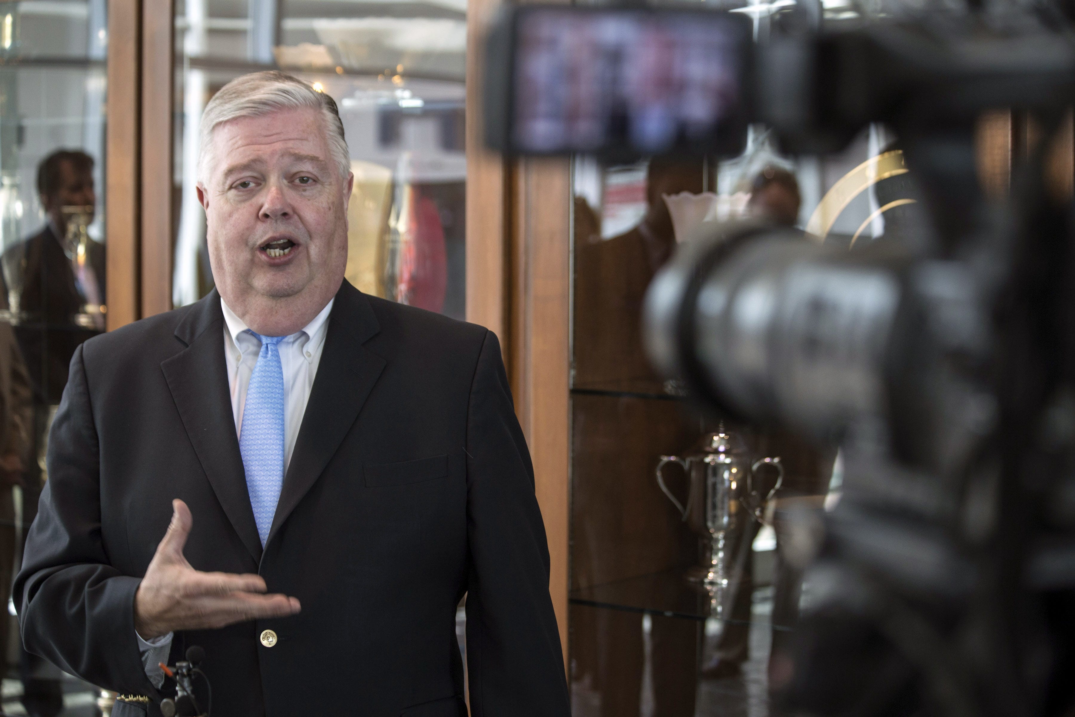 John Asher was the Kentucky Derby's beaming ambassador