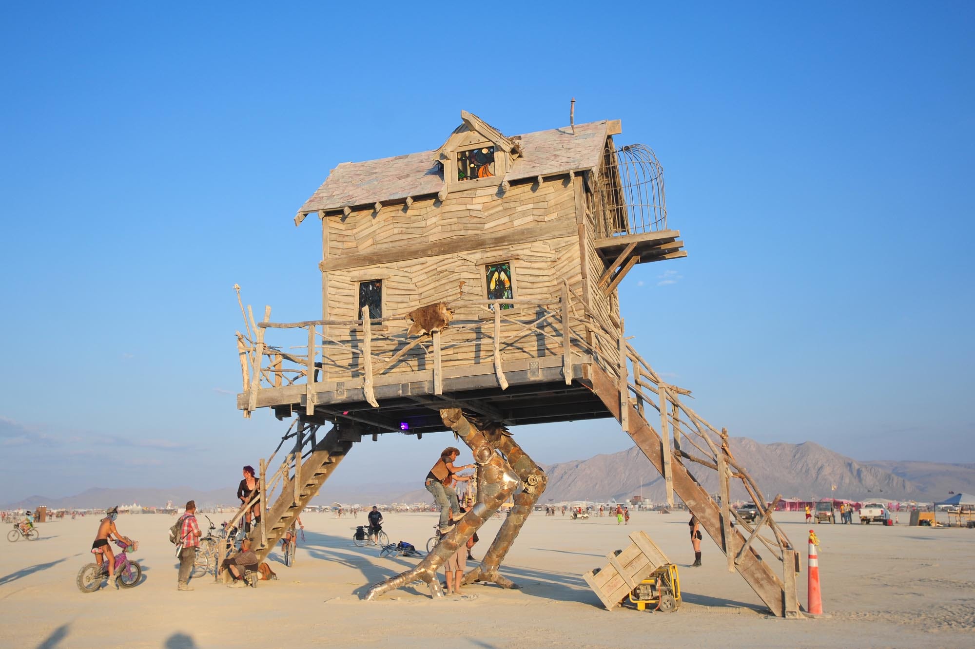 Burning Man: Baba Yaga's House moving to Fly Ranch