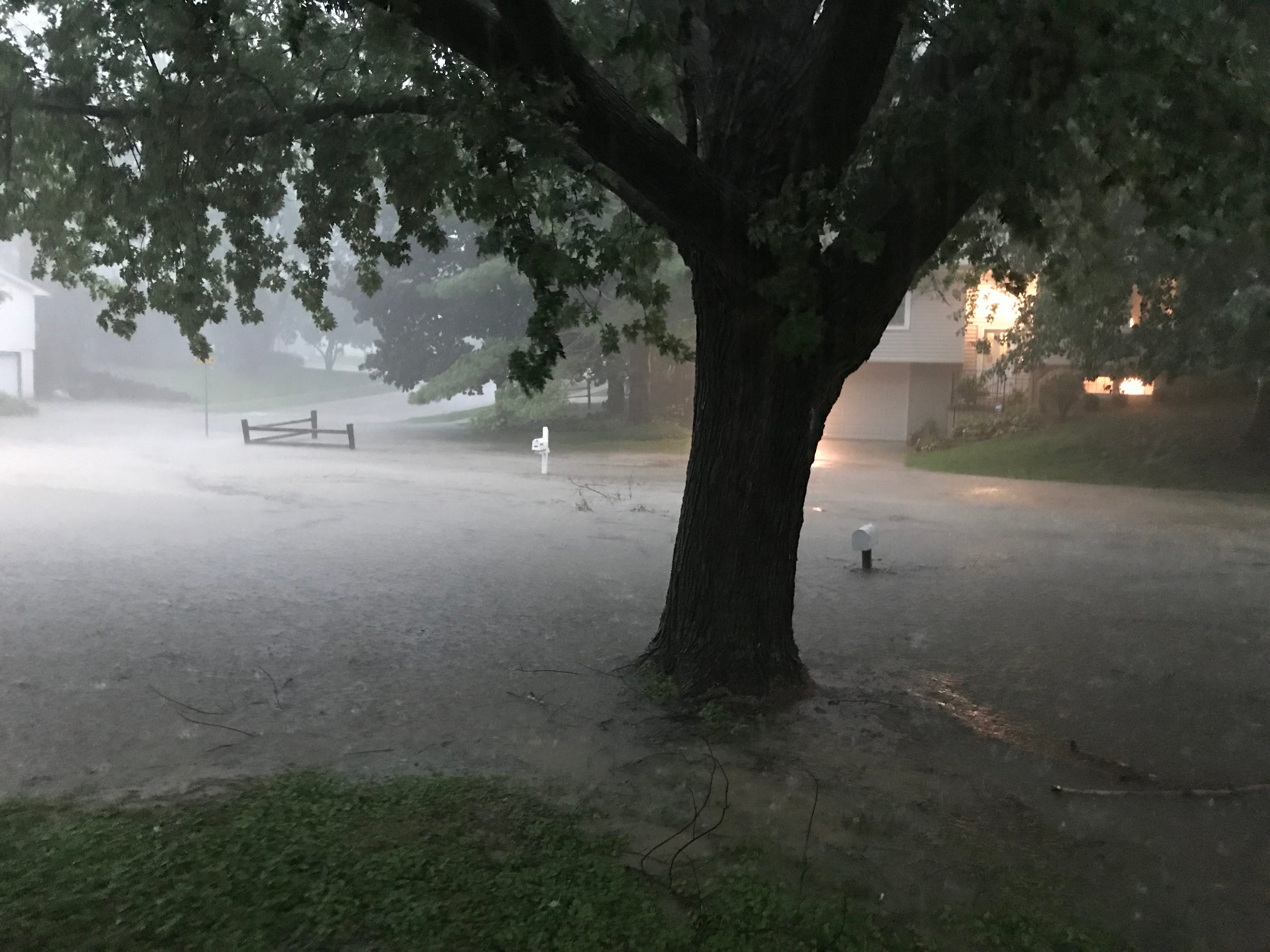 Power restored to most customers after storm, flash flooding hit Iowa City