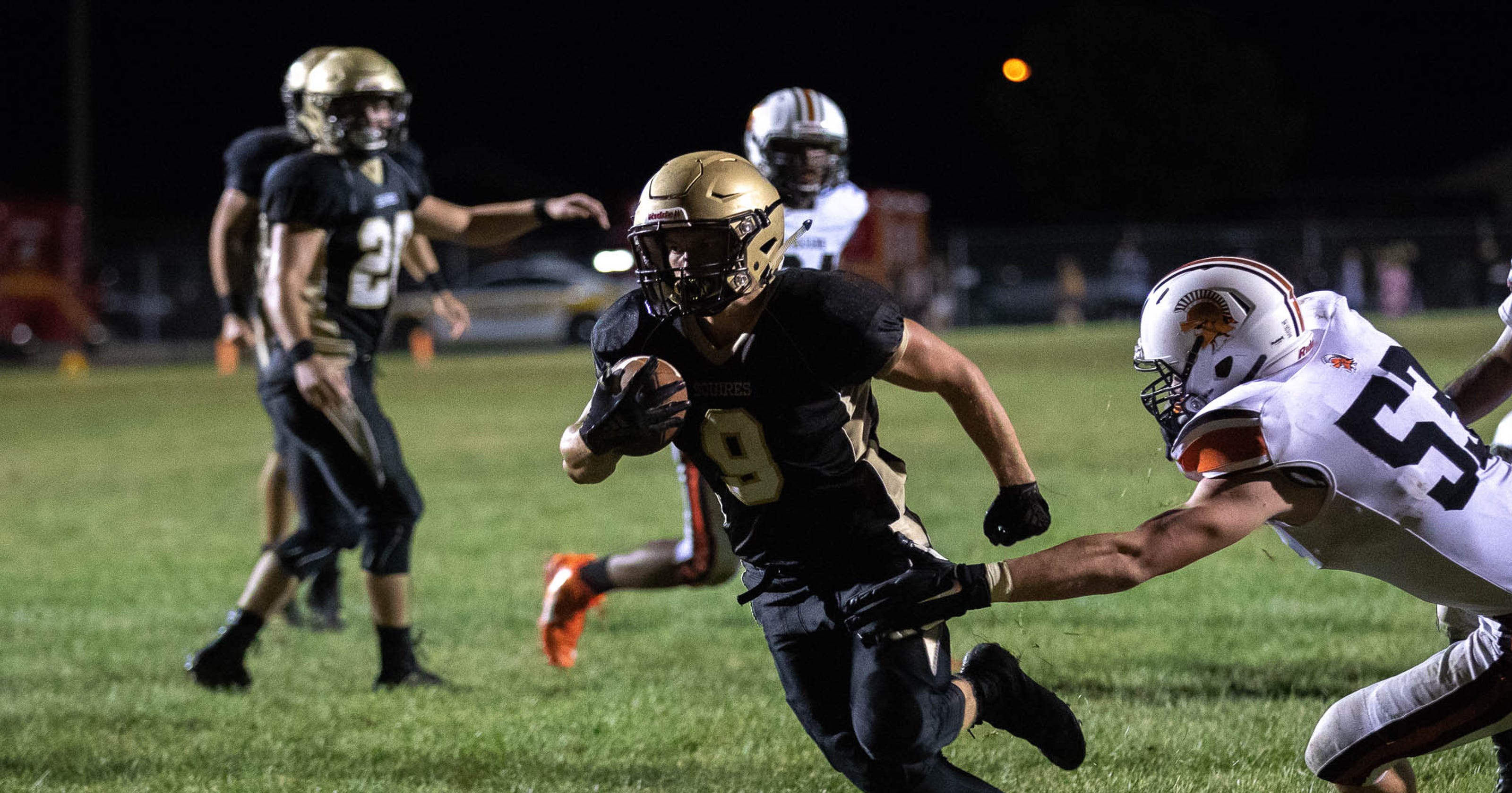 York Suburban vs. Delone Catholic football: Squires blank Trojans