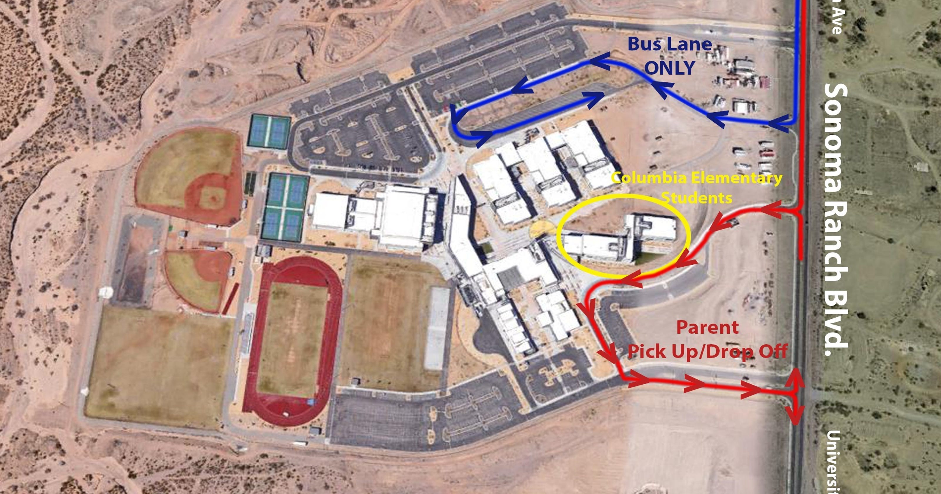 Centennial High School Campus Map - Map