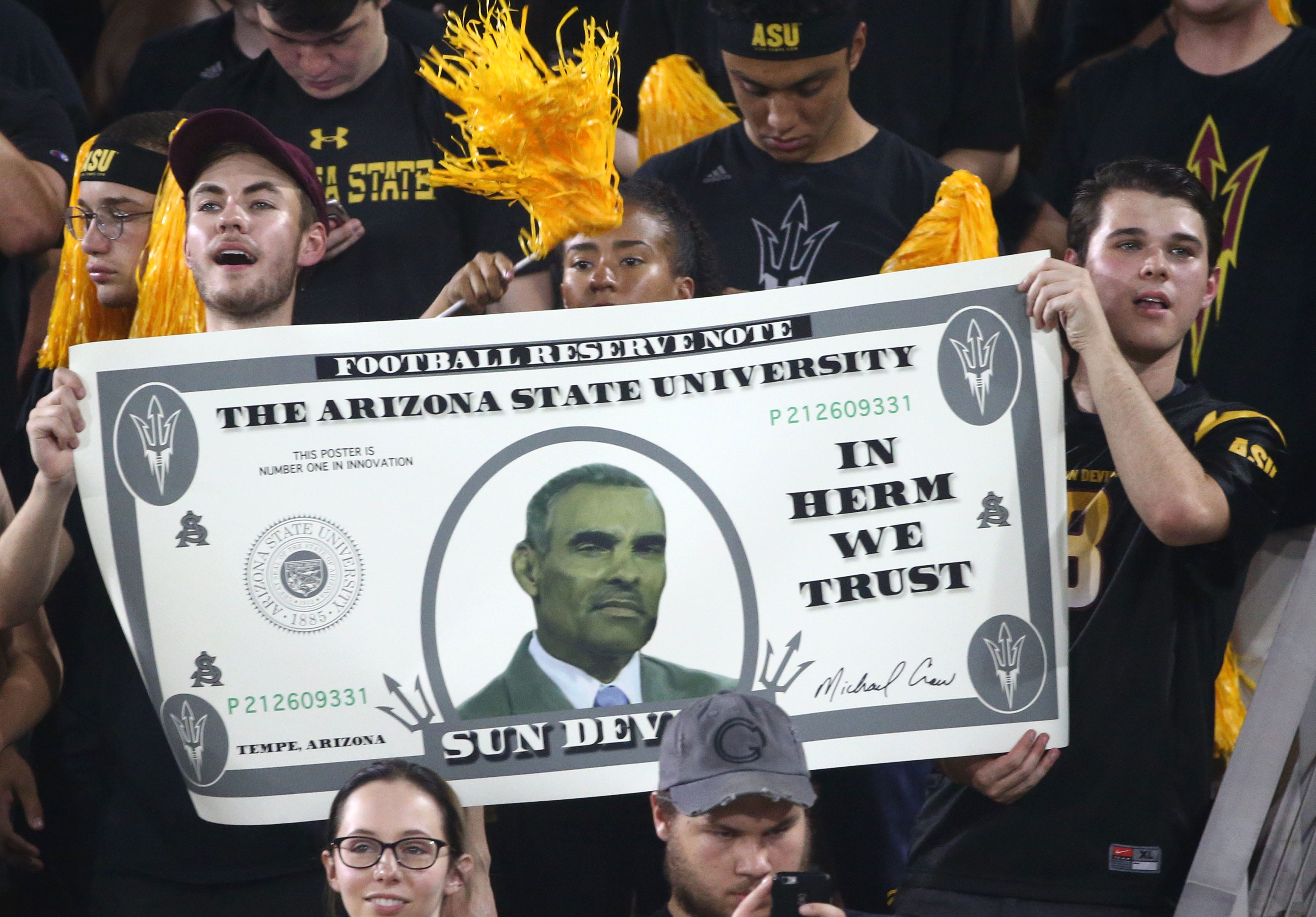 Herm Edwards, ASU football earn praise after upset over Michigan State