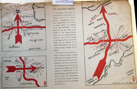 Red Arrow Division's heroics recounted on French battlefields