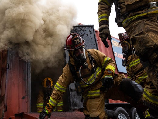 Flashover: Hanover firefighters get up close training