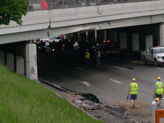 Number of vehicles crashing into Michigan overpasses doubles