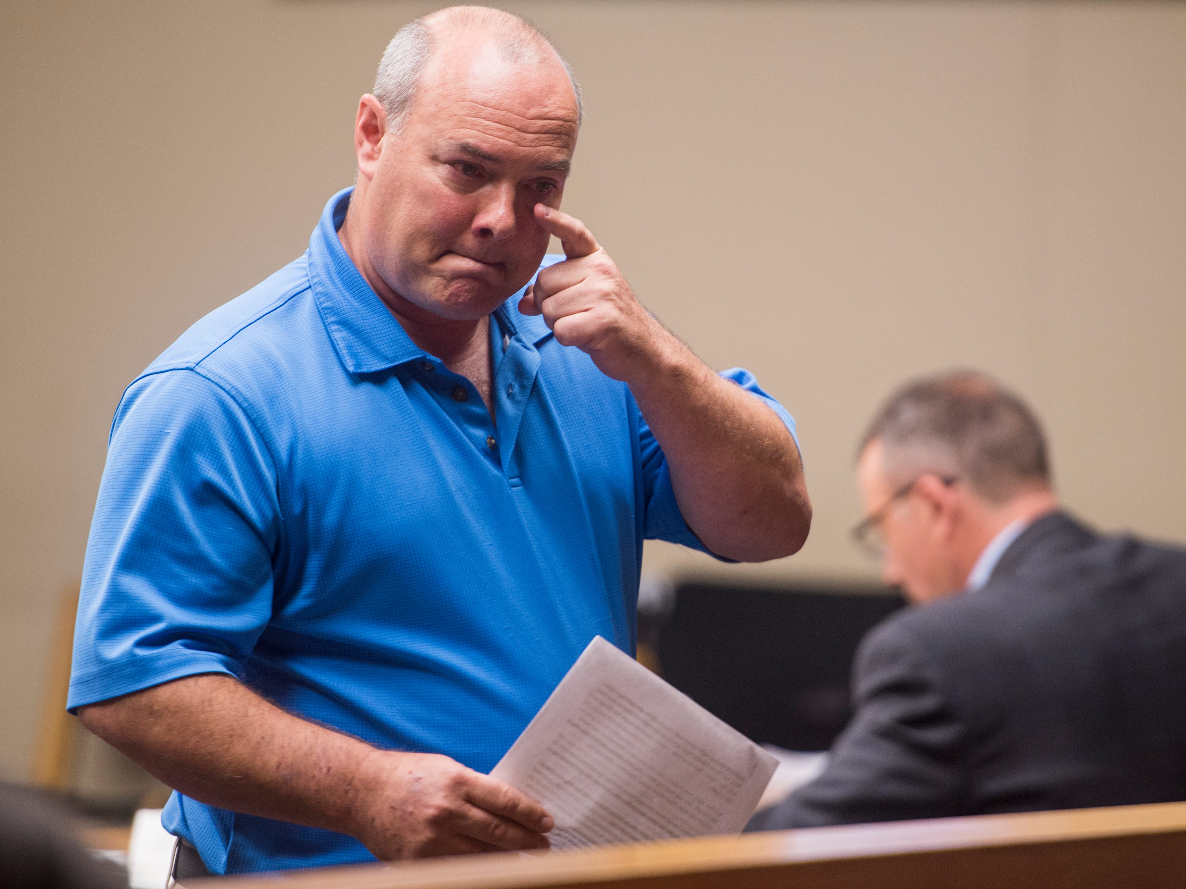 William Riley Gaul apologizes to ex-girlfriend's family in court