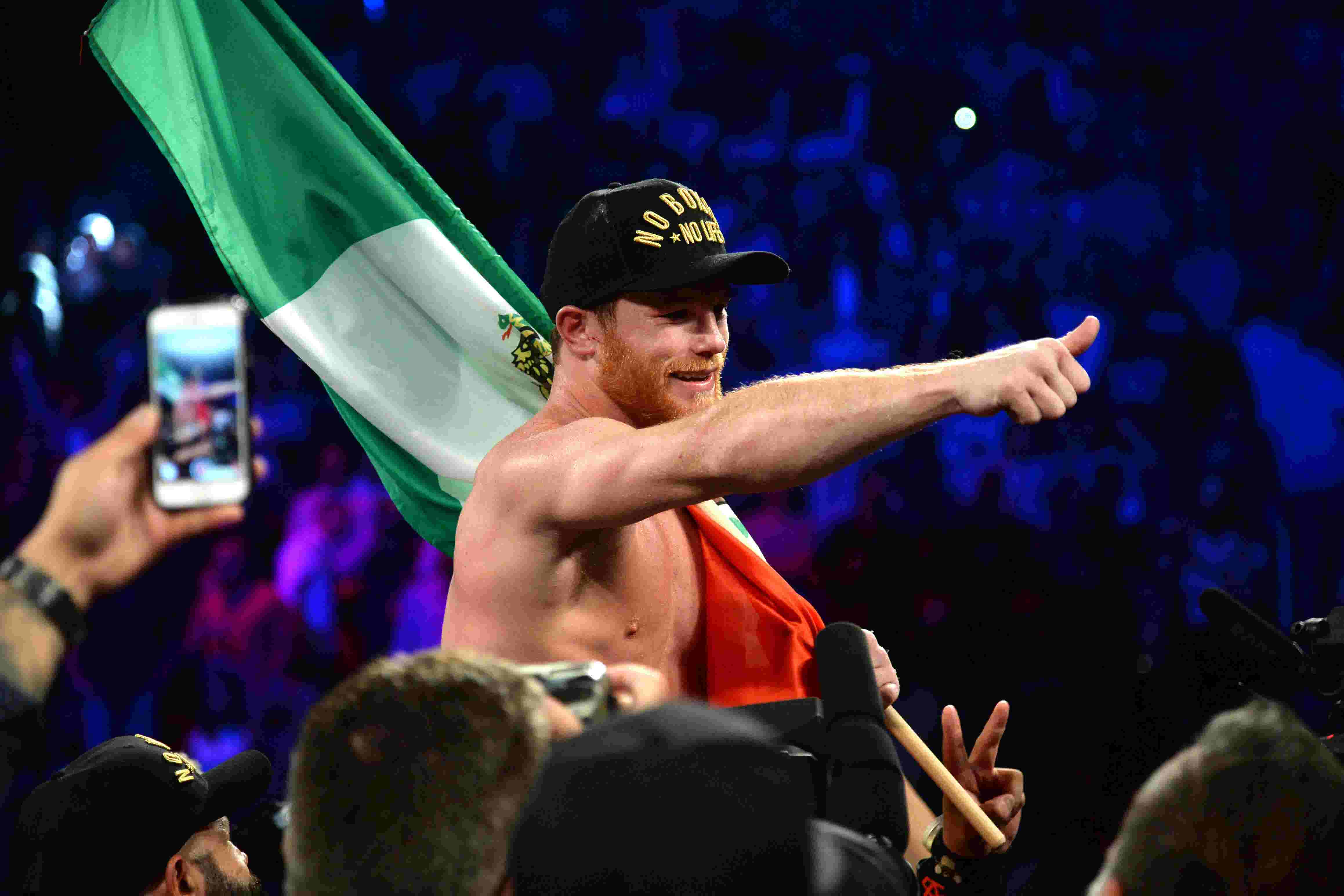 Canelo Alvarez is ready for a rematch with Floyd Mayweather Jr.