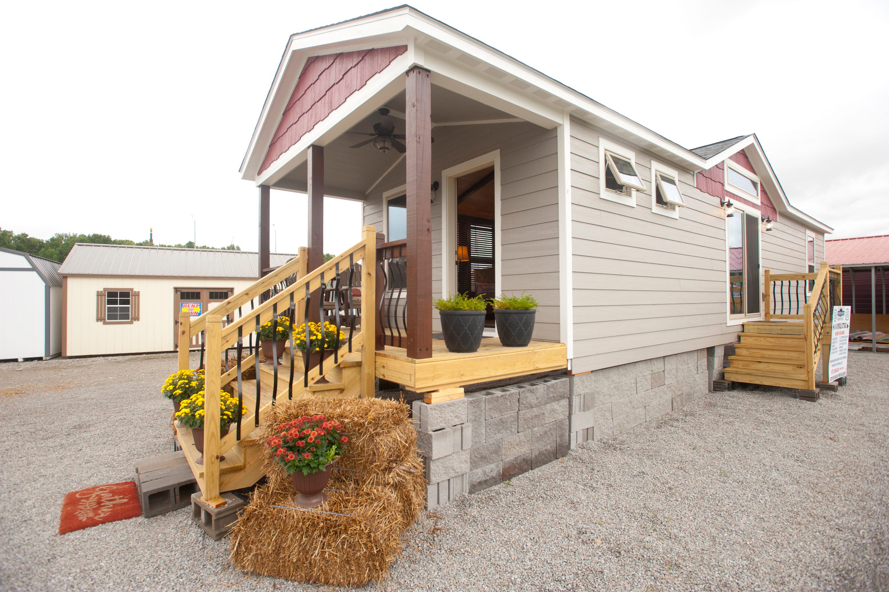 USA Portable Buildings makes customized cottages