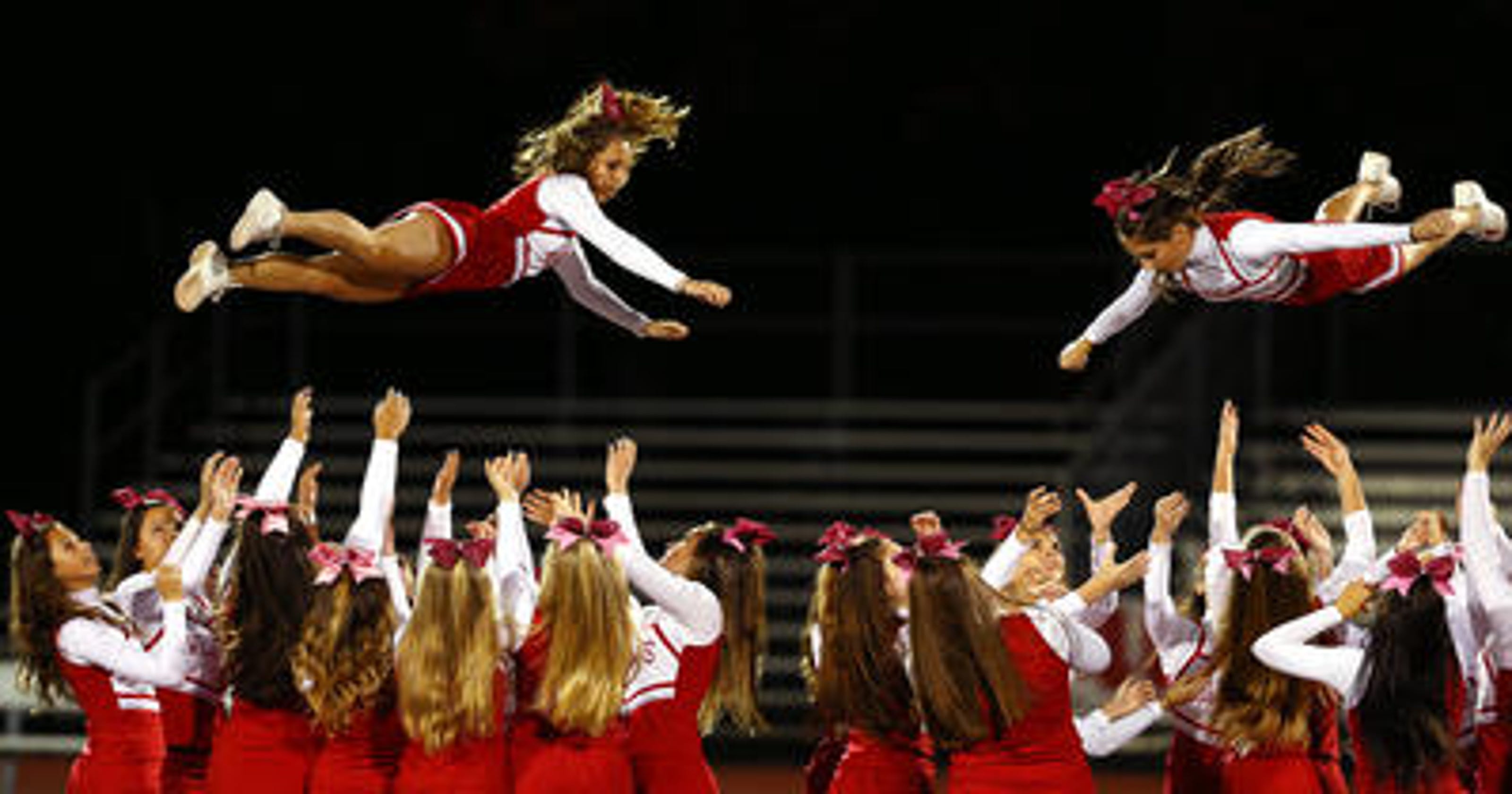 Vote for the GMC's best cheerleading game squad!