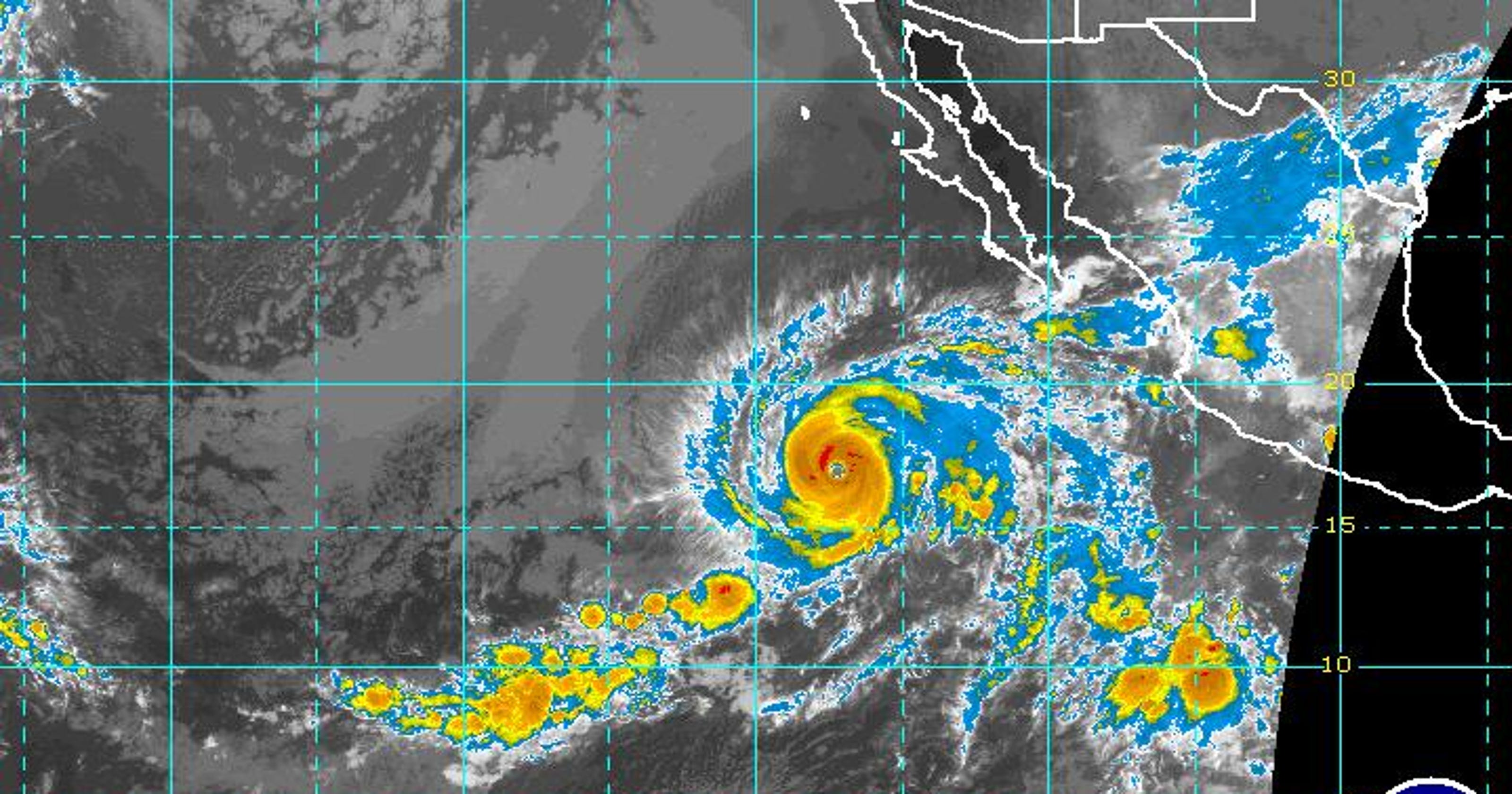Hurricane Rosa forecast and path; impact on U.S.