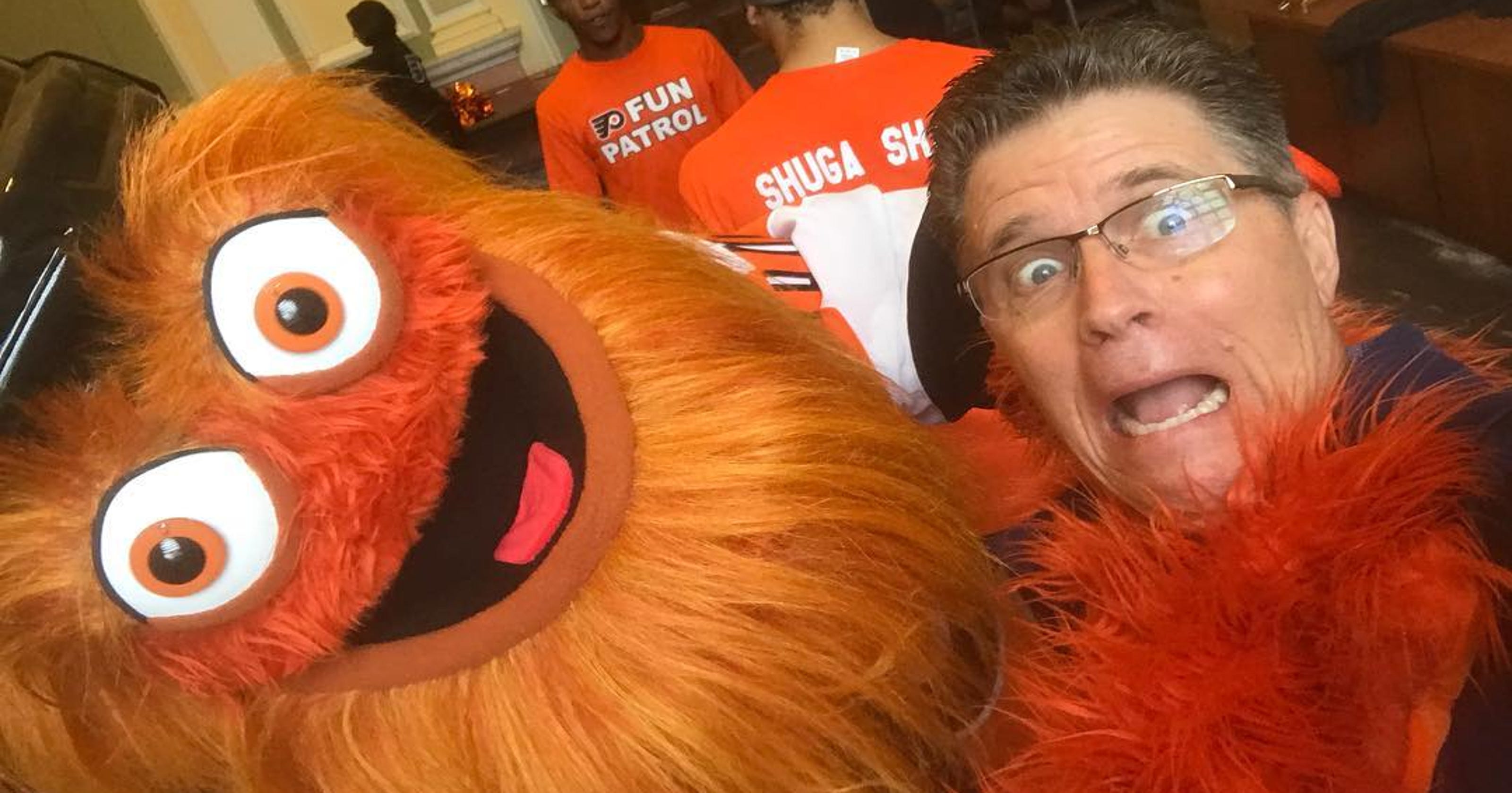 Flyers' Gritty mascot: "He's ugly, but he's our ugly," Delaware creator ...
