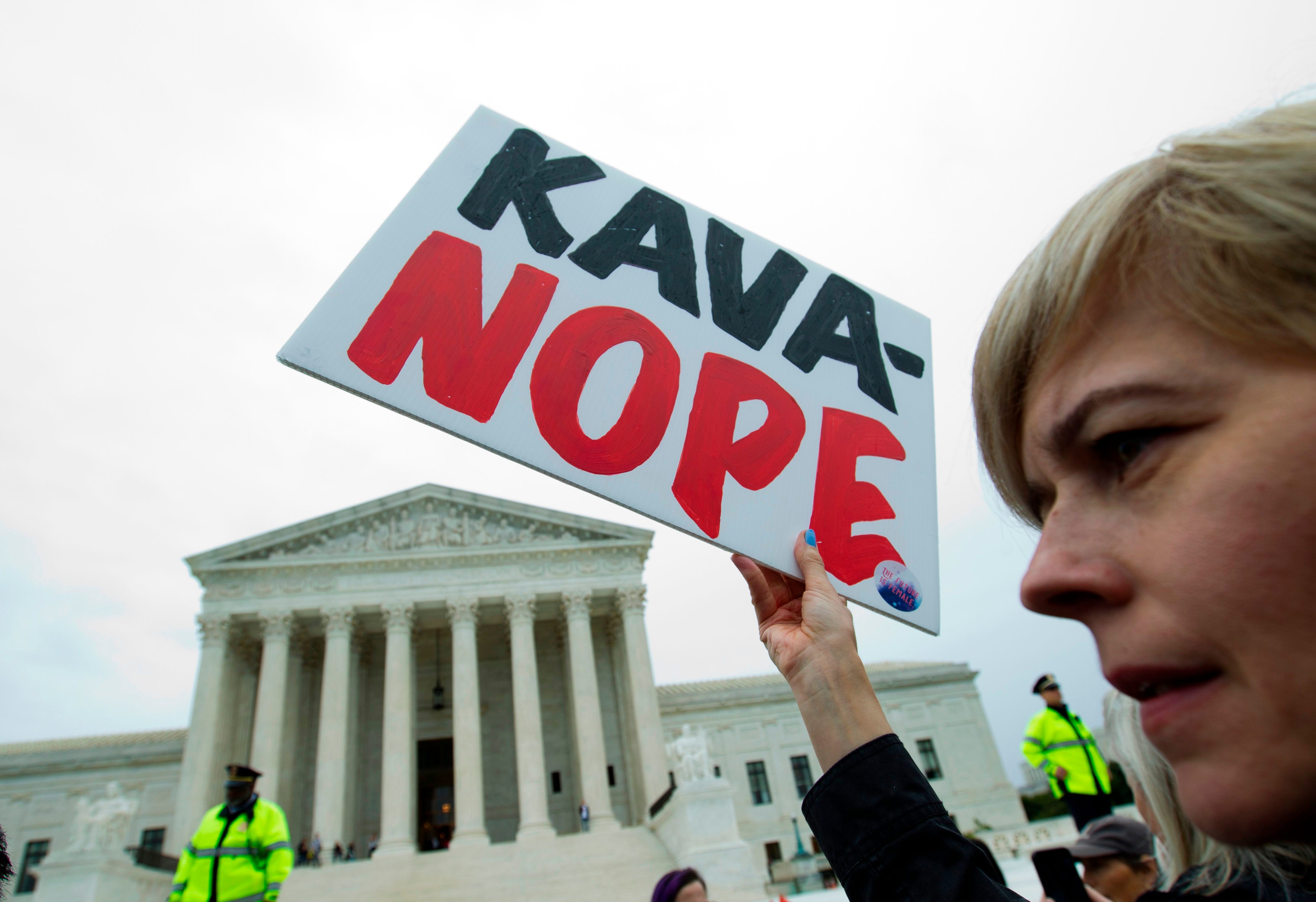 Brett Kavanaugh hearing: Angry protesters flood Capitol Hill