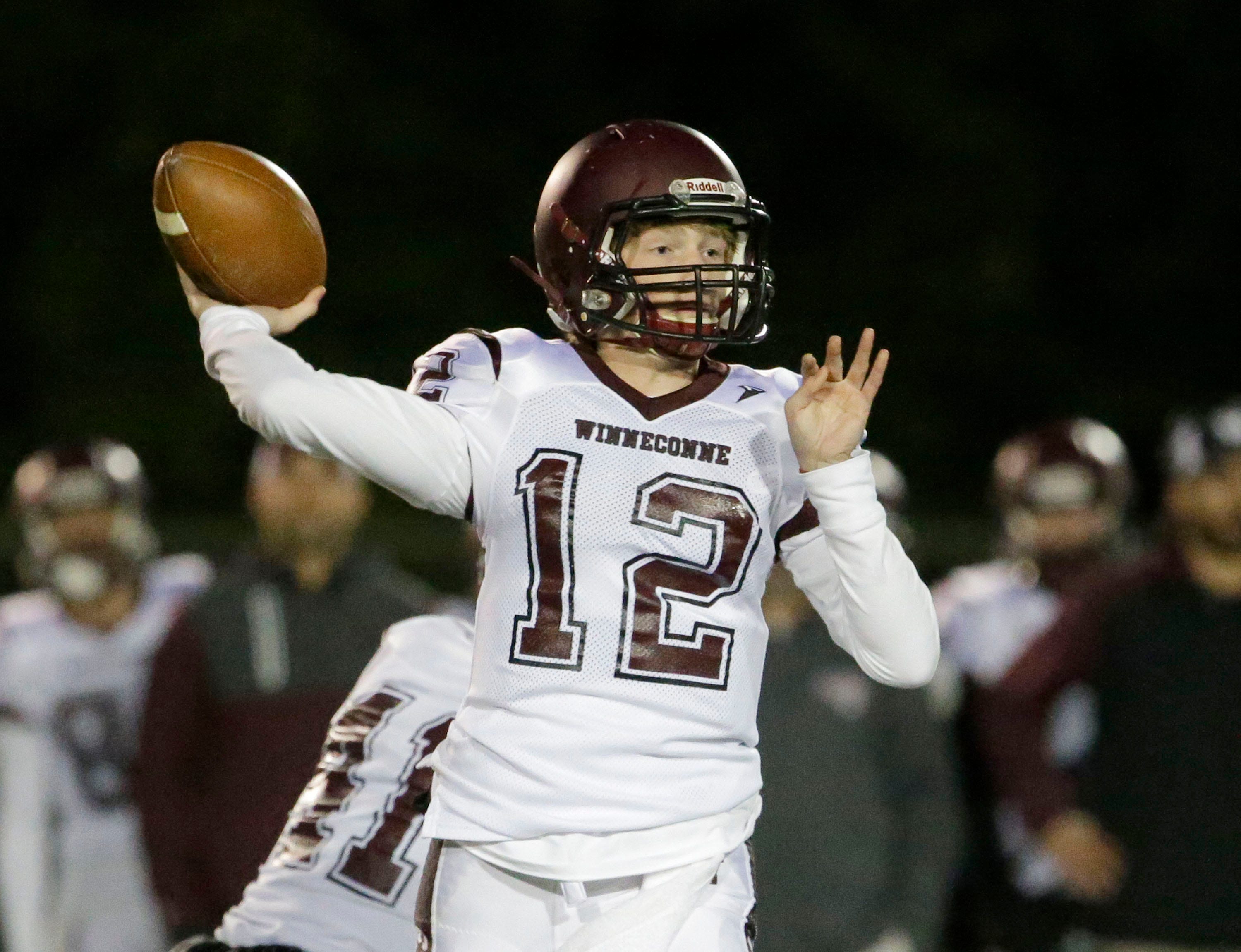 Wisconsin high school football WIAA Winneconne Wolves Ripon Tigers