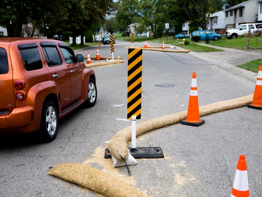 Chicanes: Colerain Township tested chicanes to slow drivers down. How ...