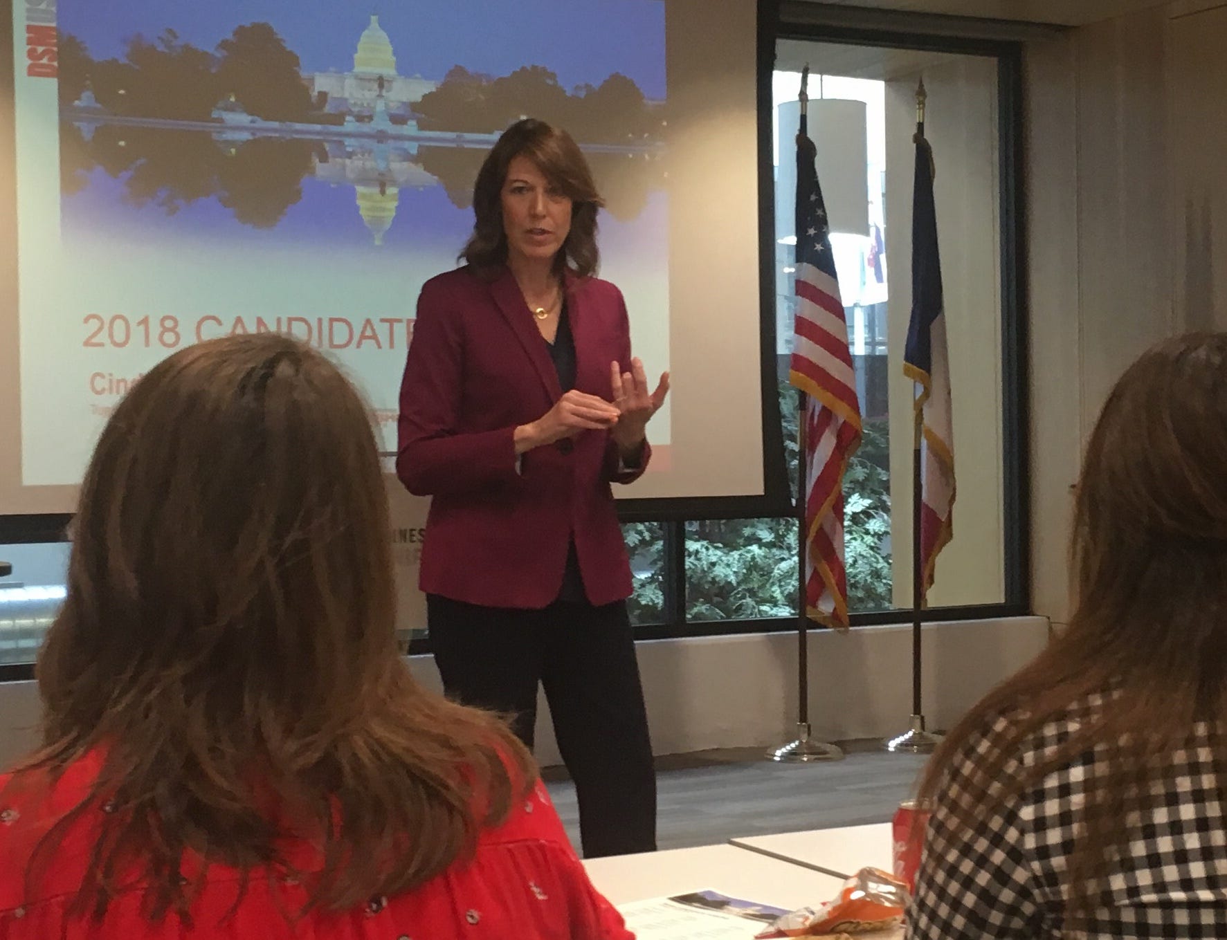 Cindy Axne reveals how she fought back against a would-be rapist