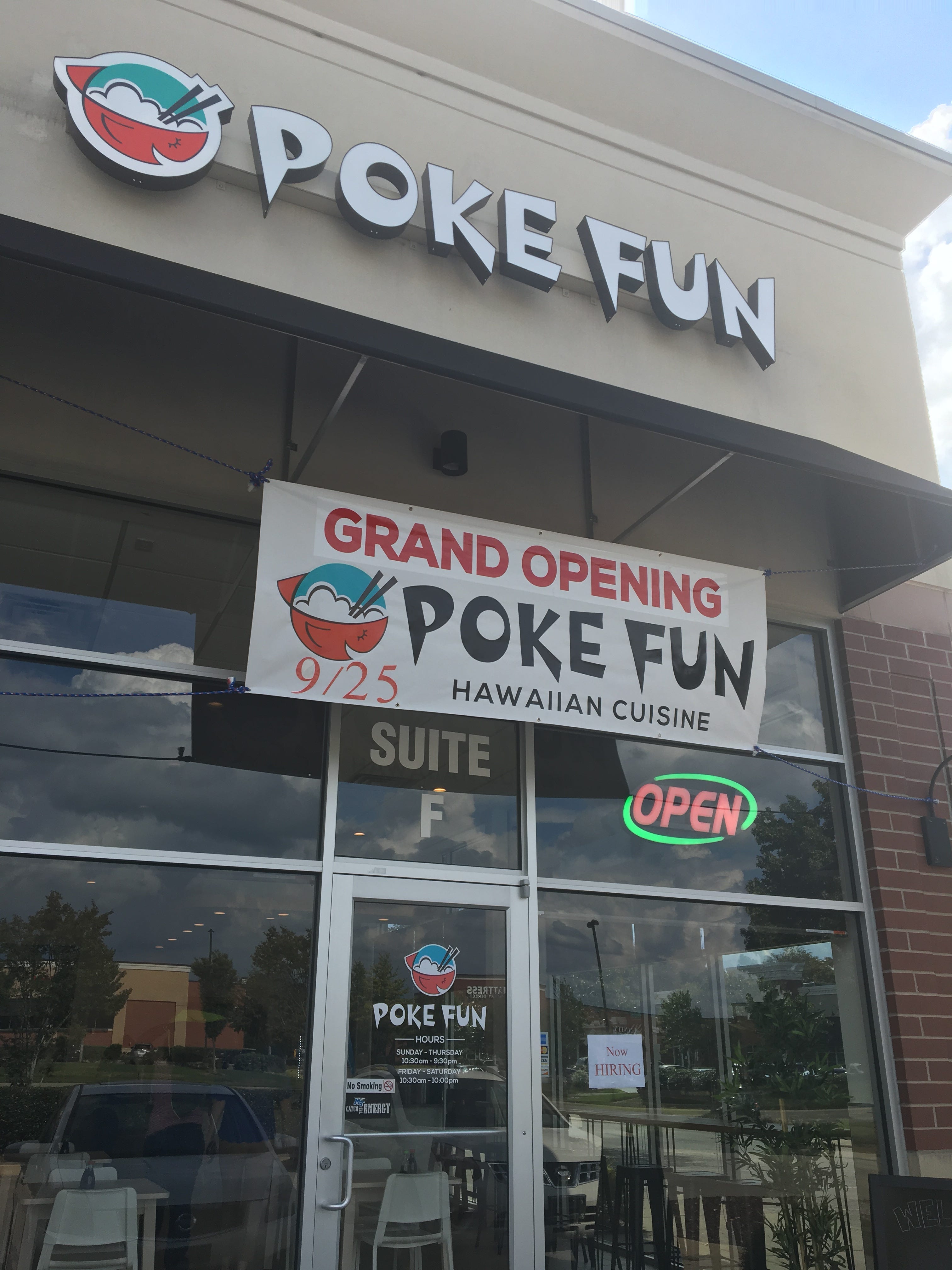 Get sushi in a bowl at Poke Fun in Murfreesboro