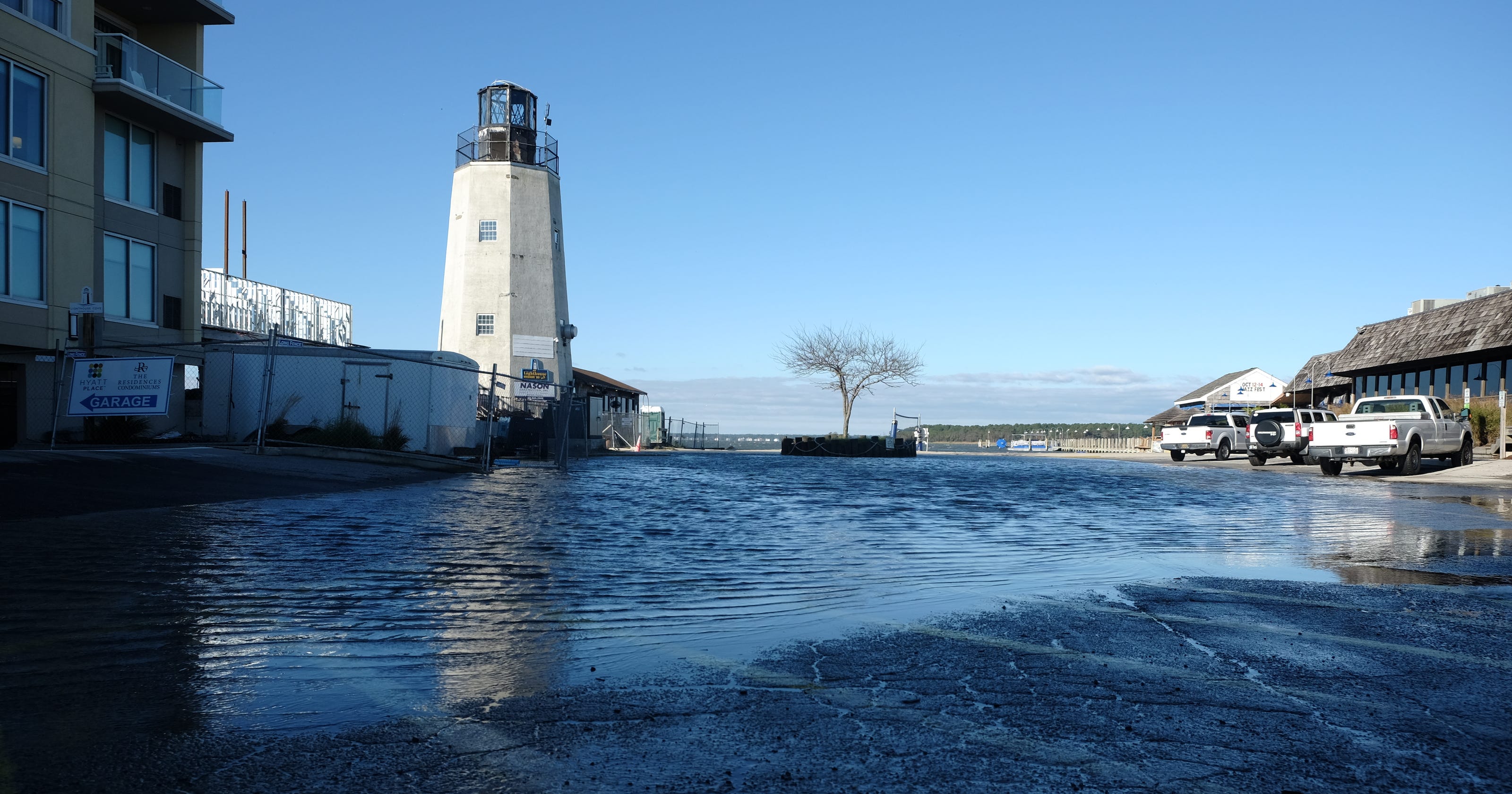 PHOTOS: Coastal towns in Delaware flood after Tropical Storm Michael