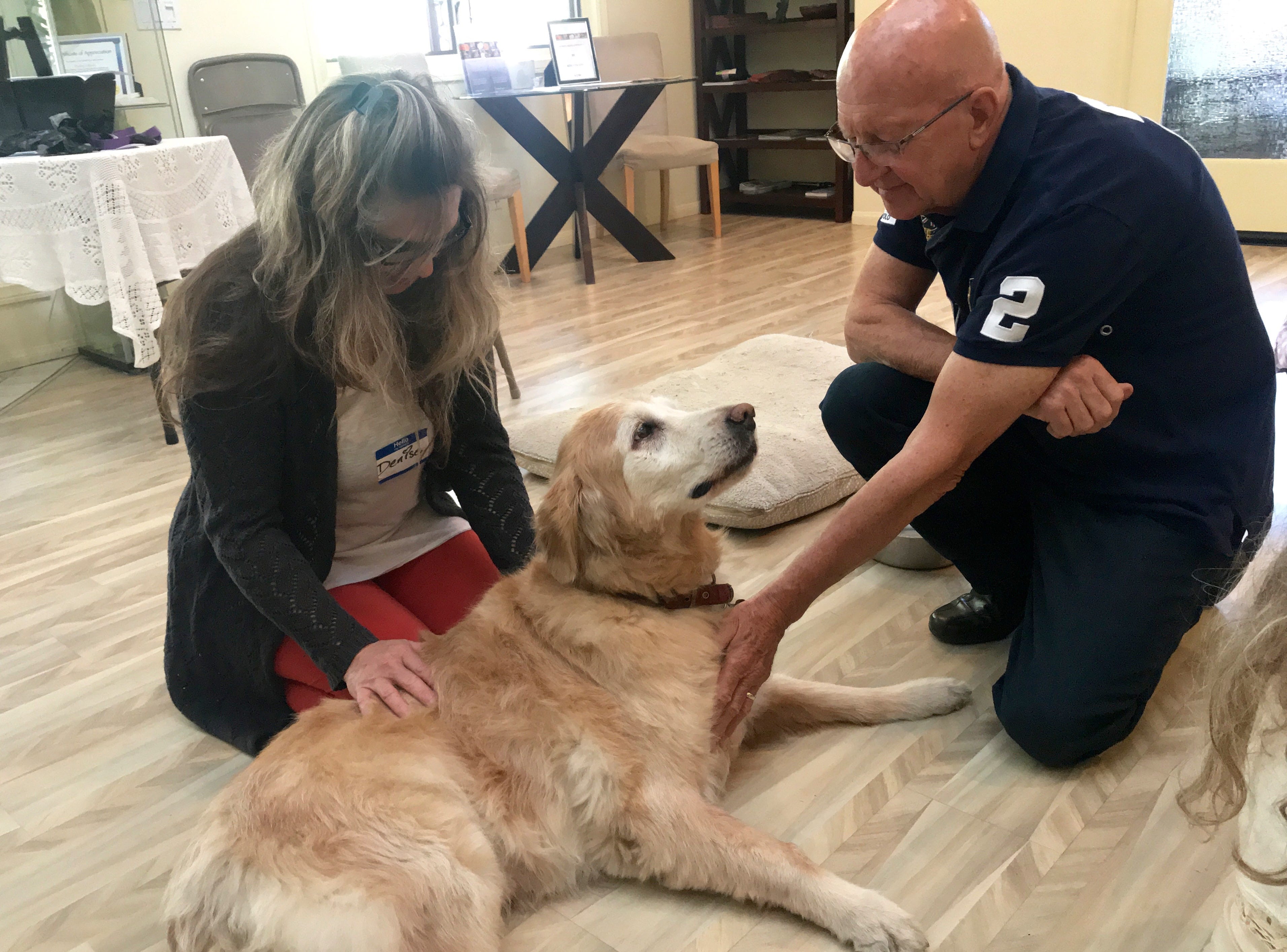 Animal healer from England visits Ojai, works with horses, companions