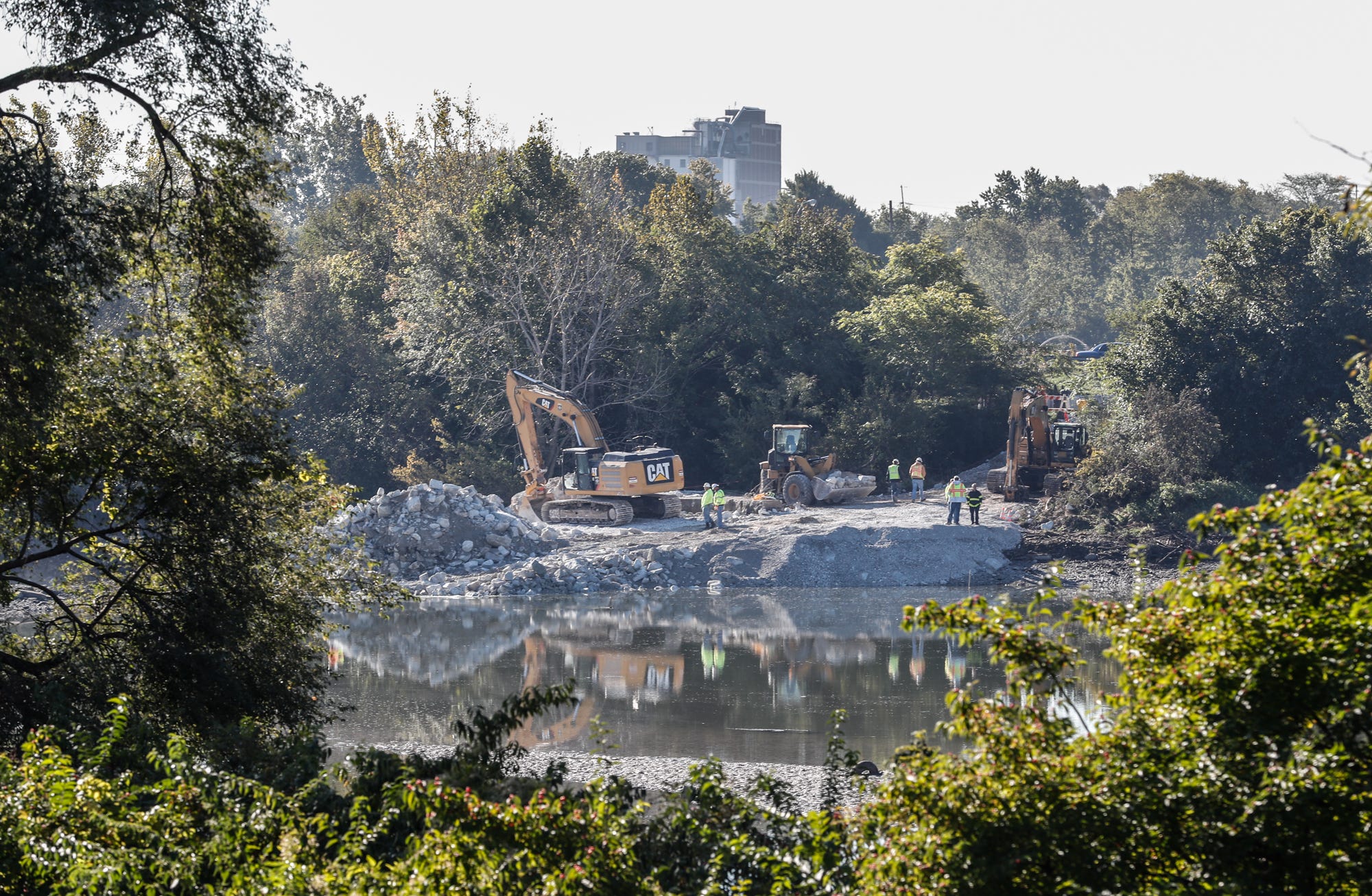 Citizens Energy to build a rock ramp in Riverside Park