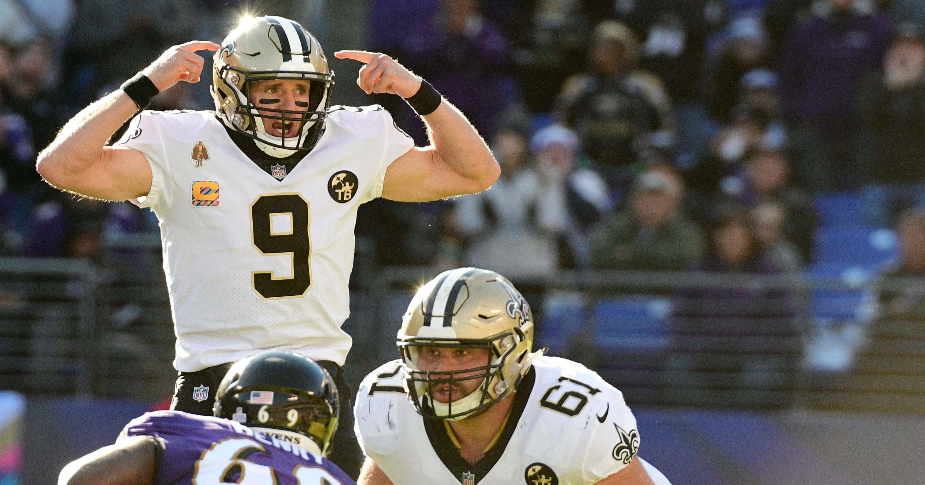 Drew Brees, New Orleans Saints QB, throws 500th career TD pass