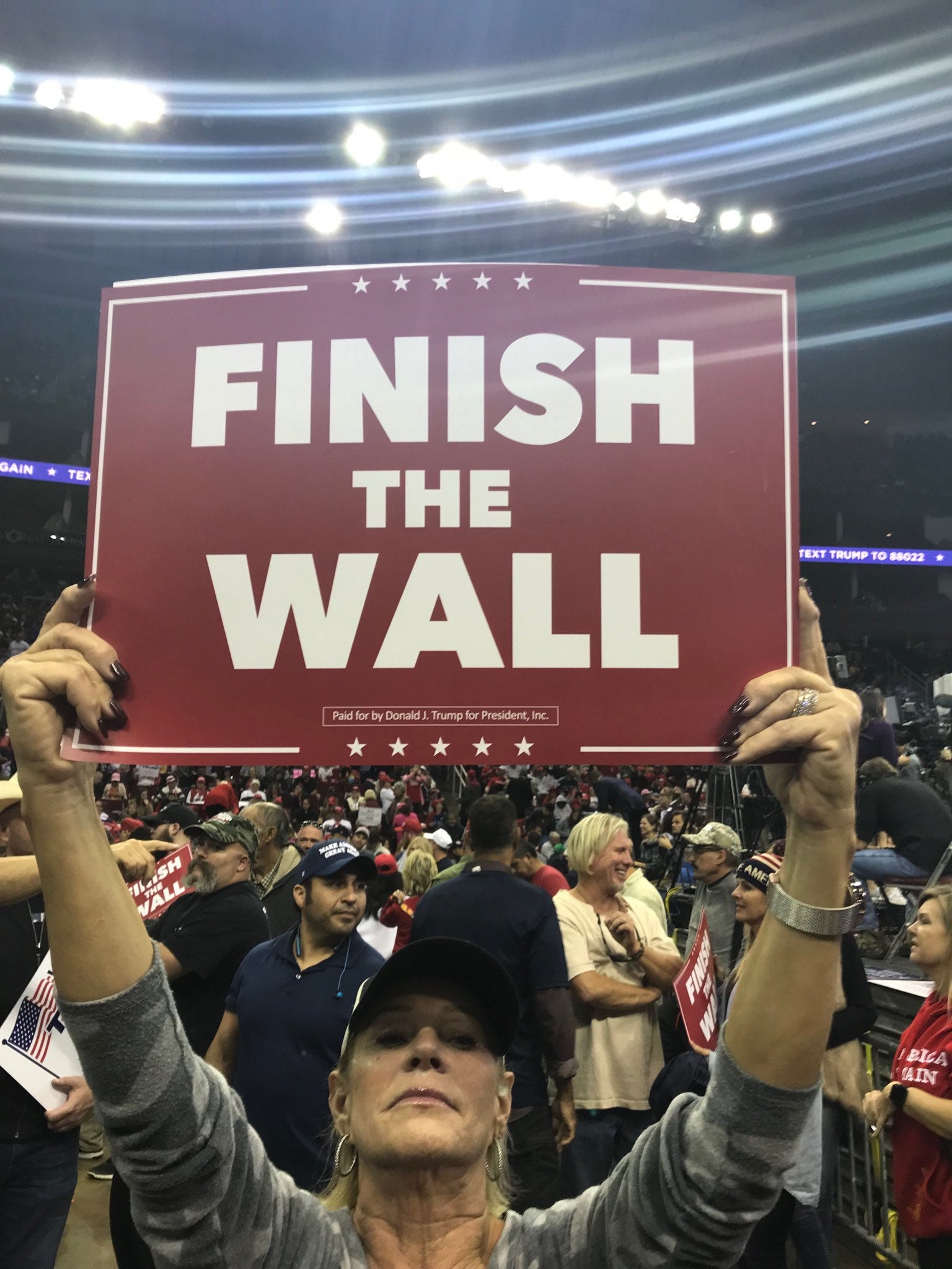 Trump: US to halt migrant caravan with as many troops 'as necessary'