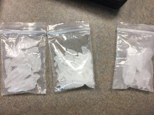 Door County drug bust recovers 40 grams of meth, three arrested